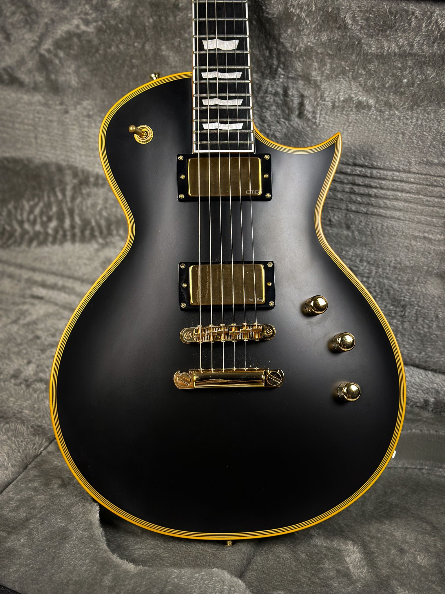 GUITARRA ESP E-II Eclipse DB - VINTAGE BLACK - Crunch Music GUITARRA ESP E-II Eclipse DB - VINTAGE BLACK - Crunch Music