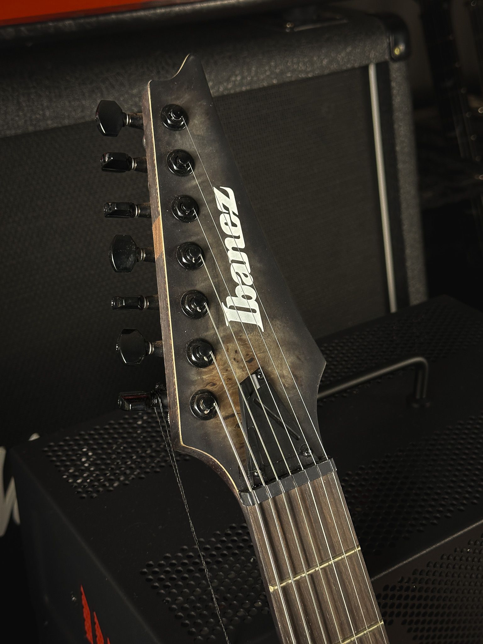 GUITARRA 7 CORDAS IBANEZ RGD71ALPA-CKF - Humbucker - Ponte FIxa ...