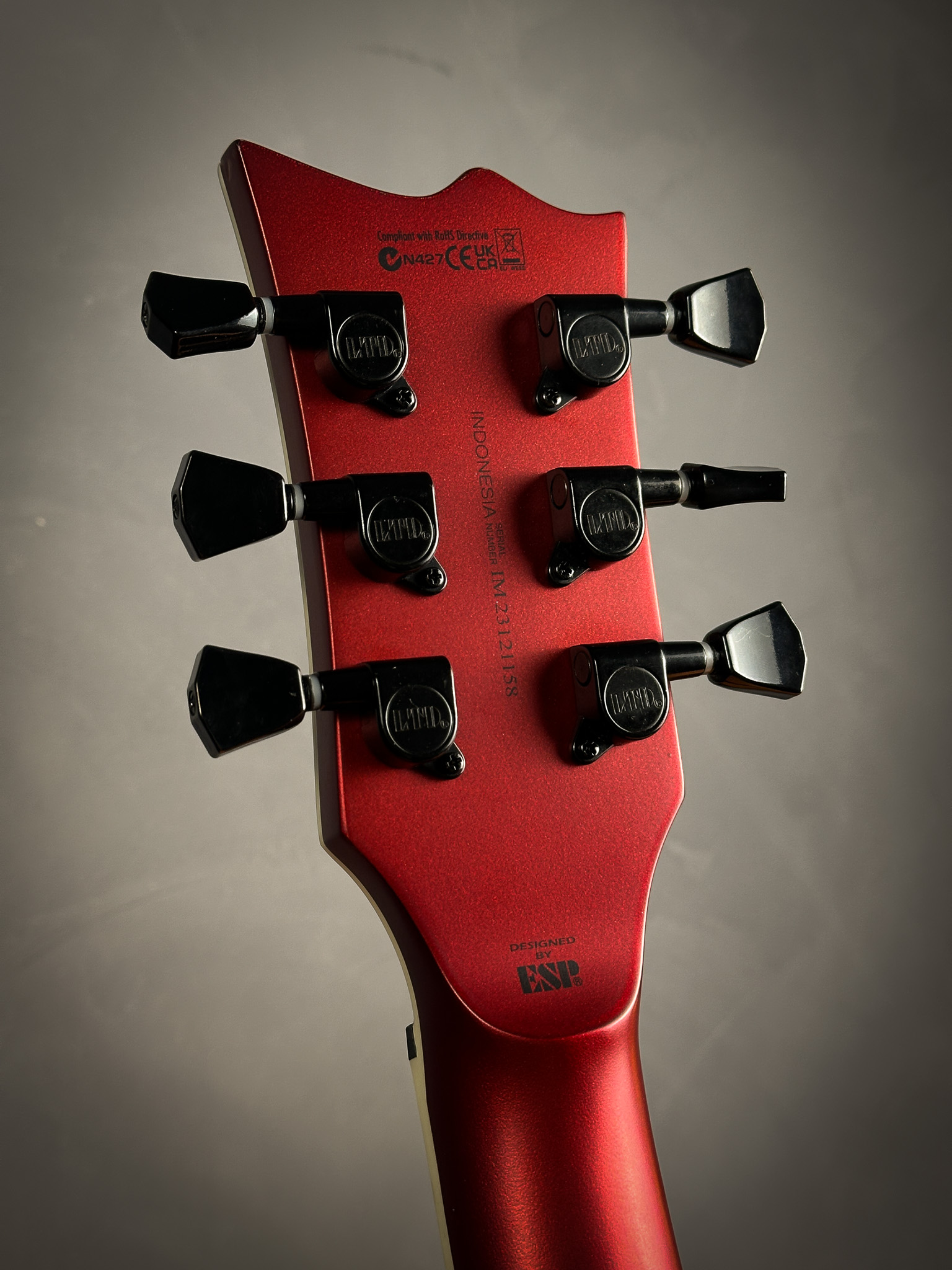 Guitarra ESP LTD EC256 - Candy Apple Red Satin - Explore Novos Sons ...