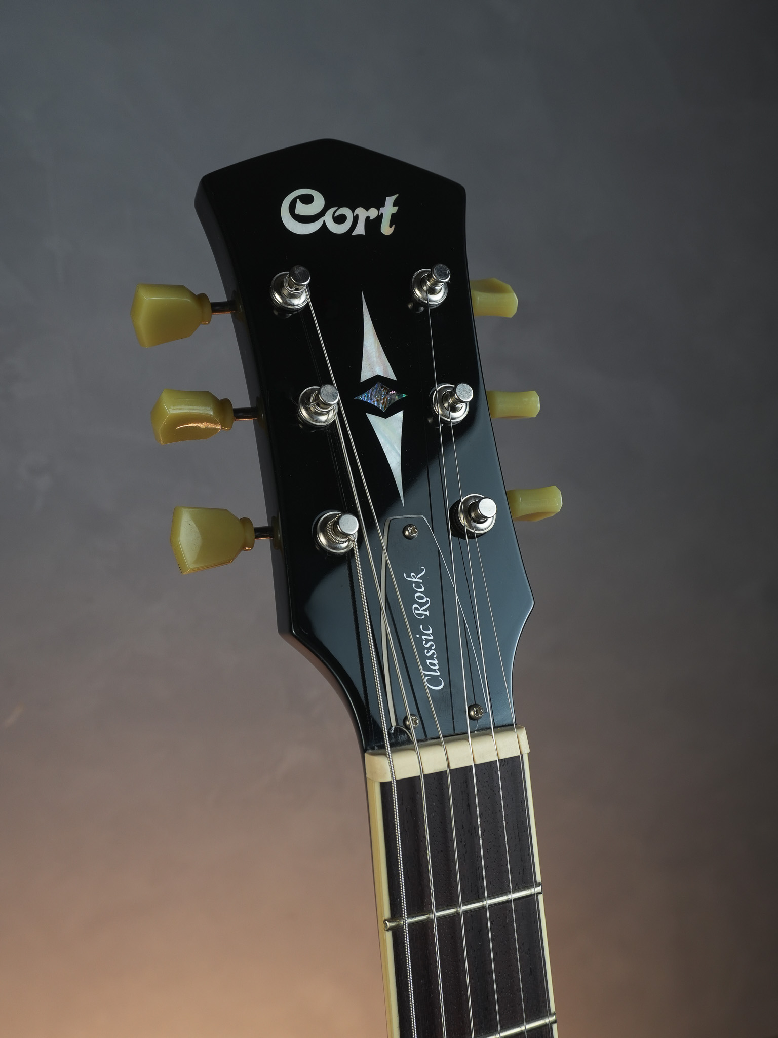 Guitarra Cort Cr 200 Fbl - Lp - Humbucker - Ponte Fixa - Outlet ...