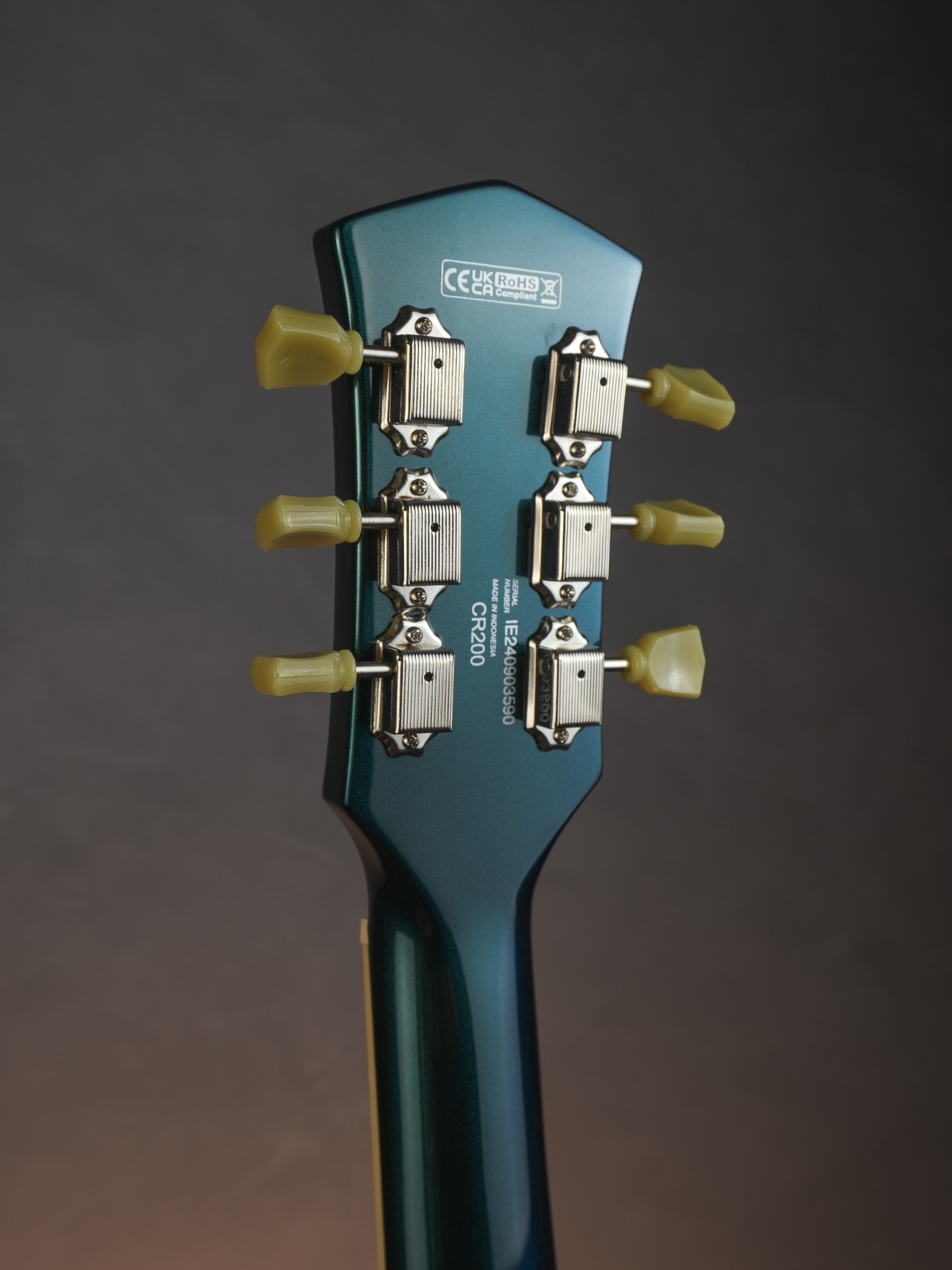 Guitarra Cort Cr 200 Fbl - Lp - Humbucker - Ponte Fixa - Outlet ...