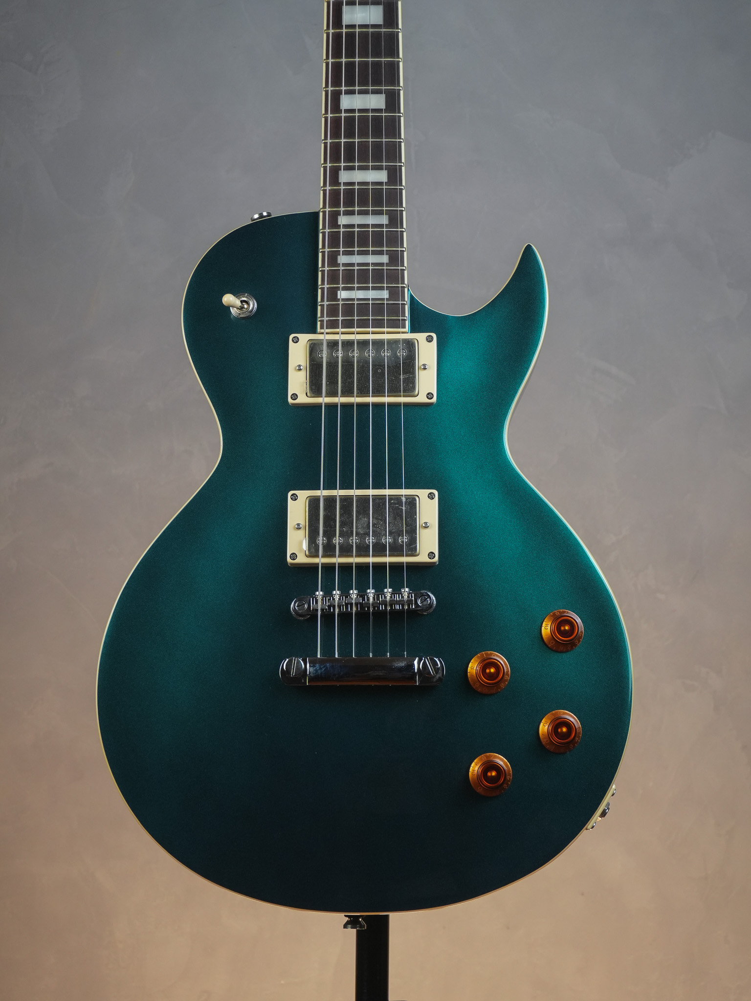 Guitarra Cort Cr 200 Fbl - Lp - Humbucker - Ponte Fixa - Outlet ...