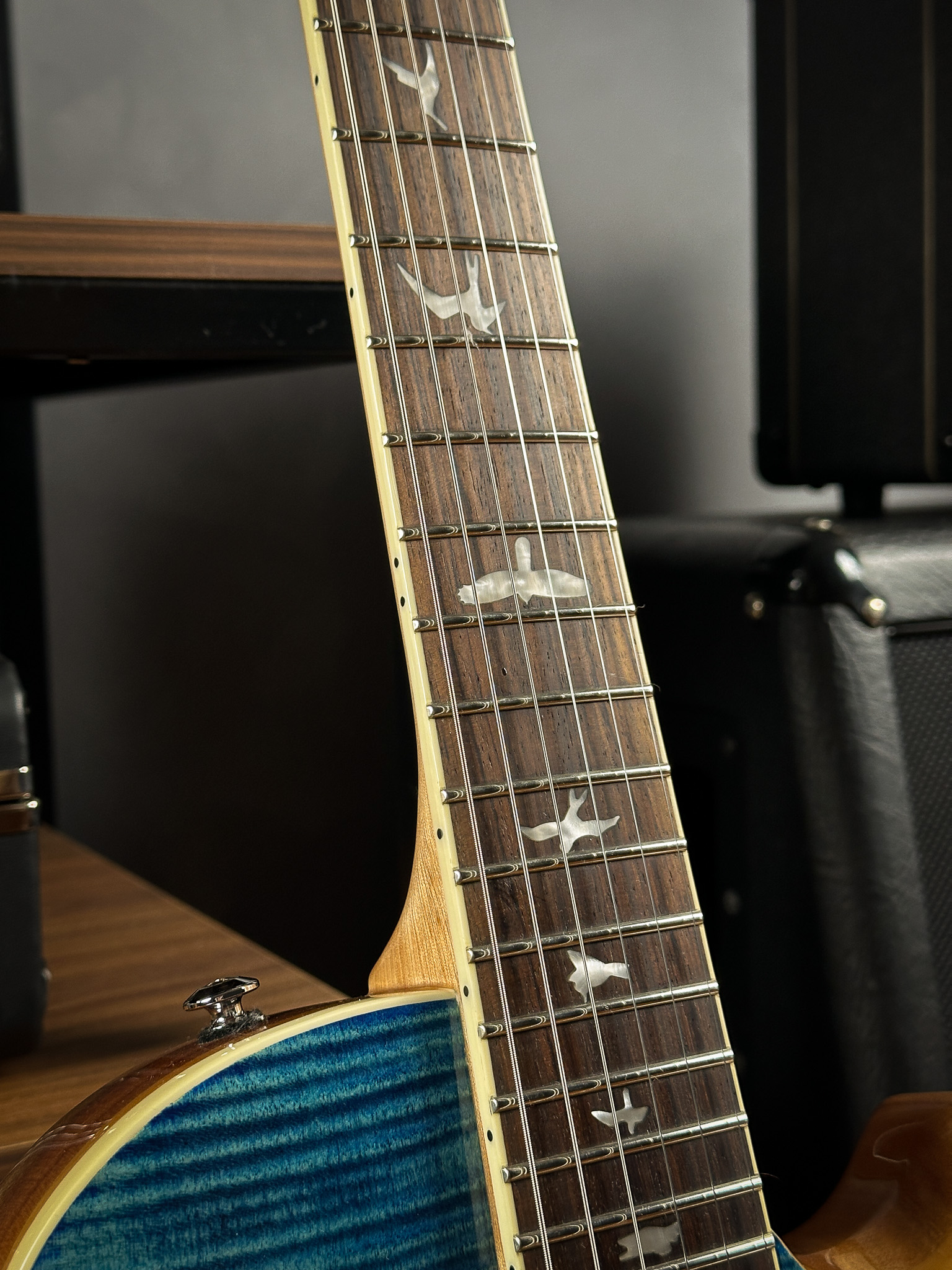 Guitarra Prs Se Zach Myers - Zm3 - Myers Blue - Humbucker - Crunch Music