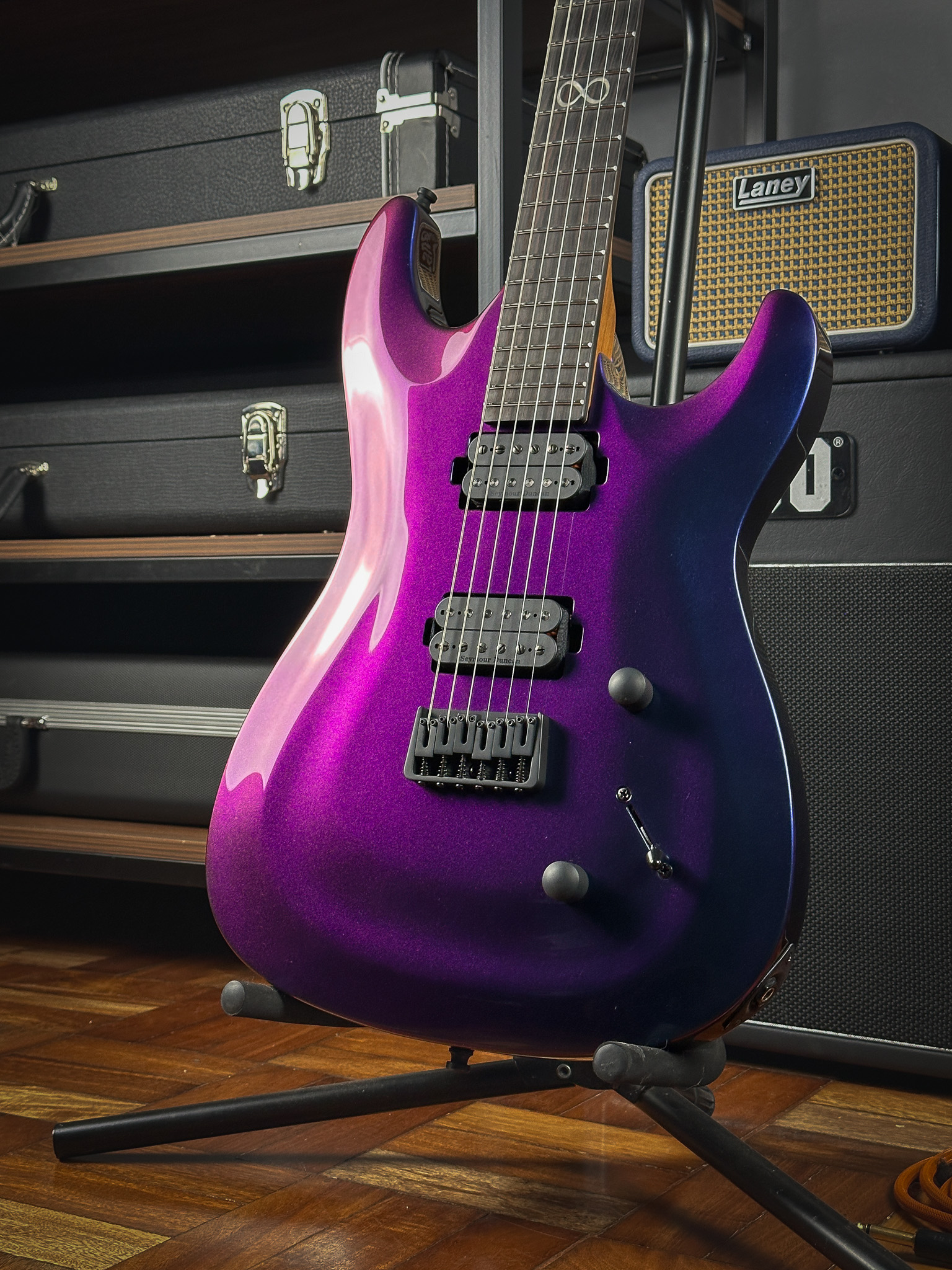Guitarra Chapman ML1 Pro Modern Morpheus Purple Flip Gloss - Crunch Music
