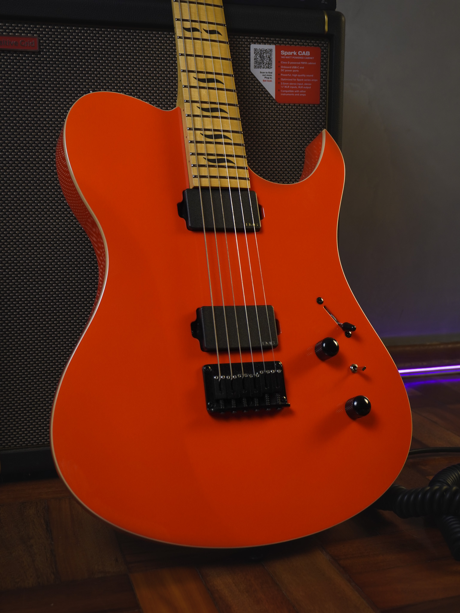 Guitarra Carrozza Viper T Fiesta Red W/Bag - Crunch Music