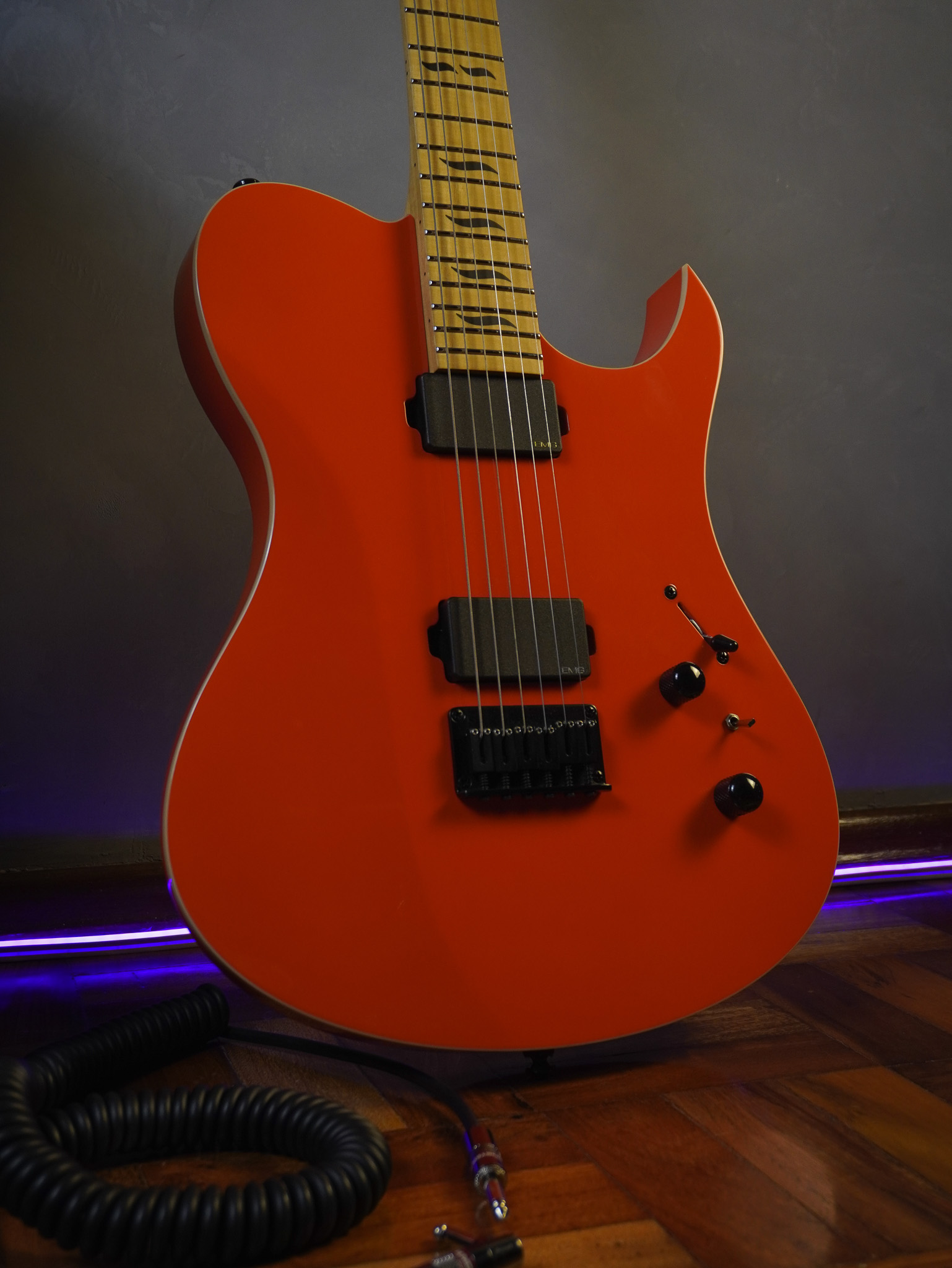 Guitarra Carrozza Viper T Fiesta Red W/Bag - Crunch Music