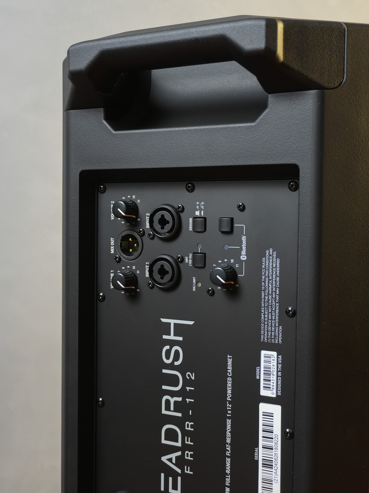 Caixa Acustica HeadRush Frfr-112 1x12" 2500w - MK2 - Full Range ...