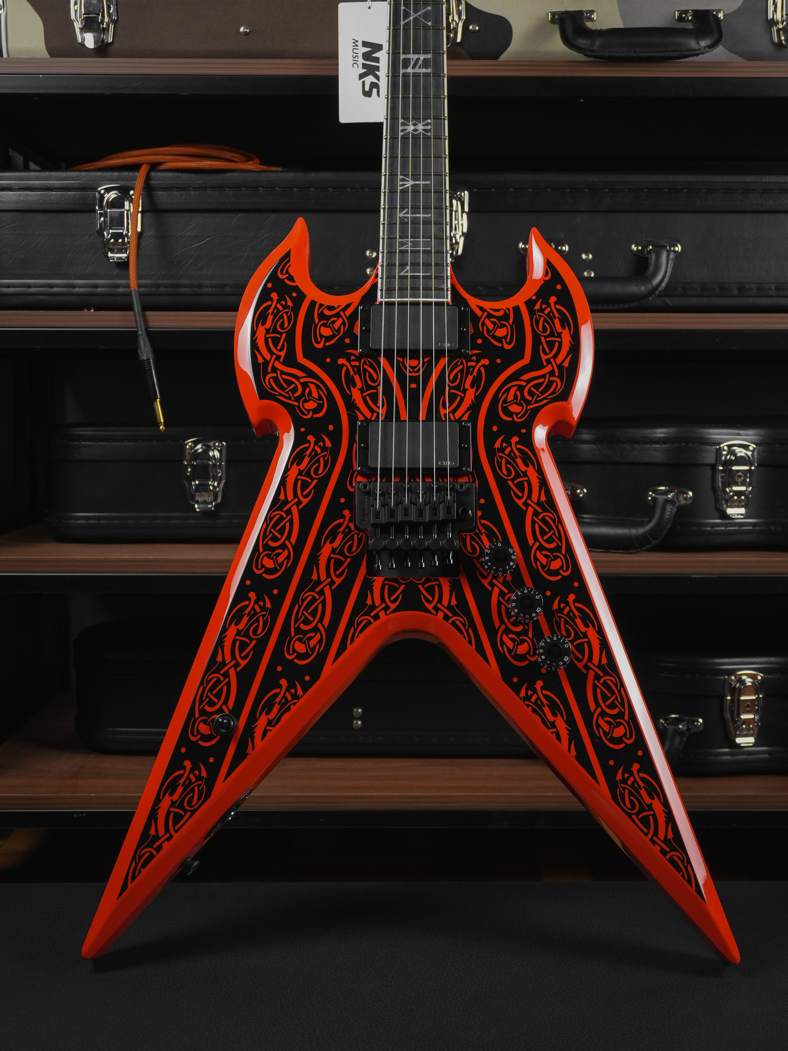 Guitarra Wylde Audio Warhammer FR Norse Dragon Pinstripe #4580 - Crunch ...