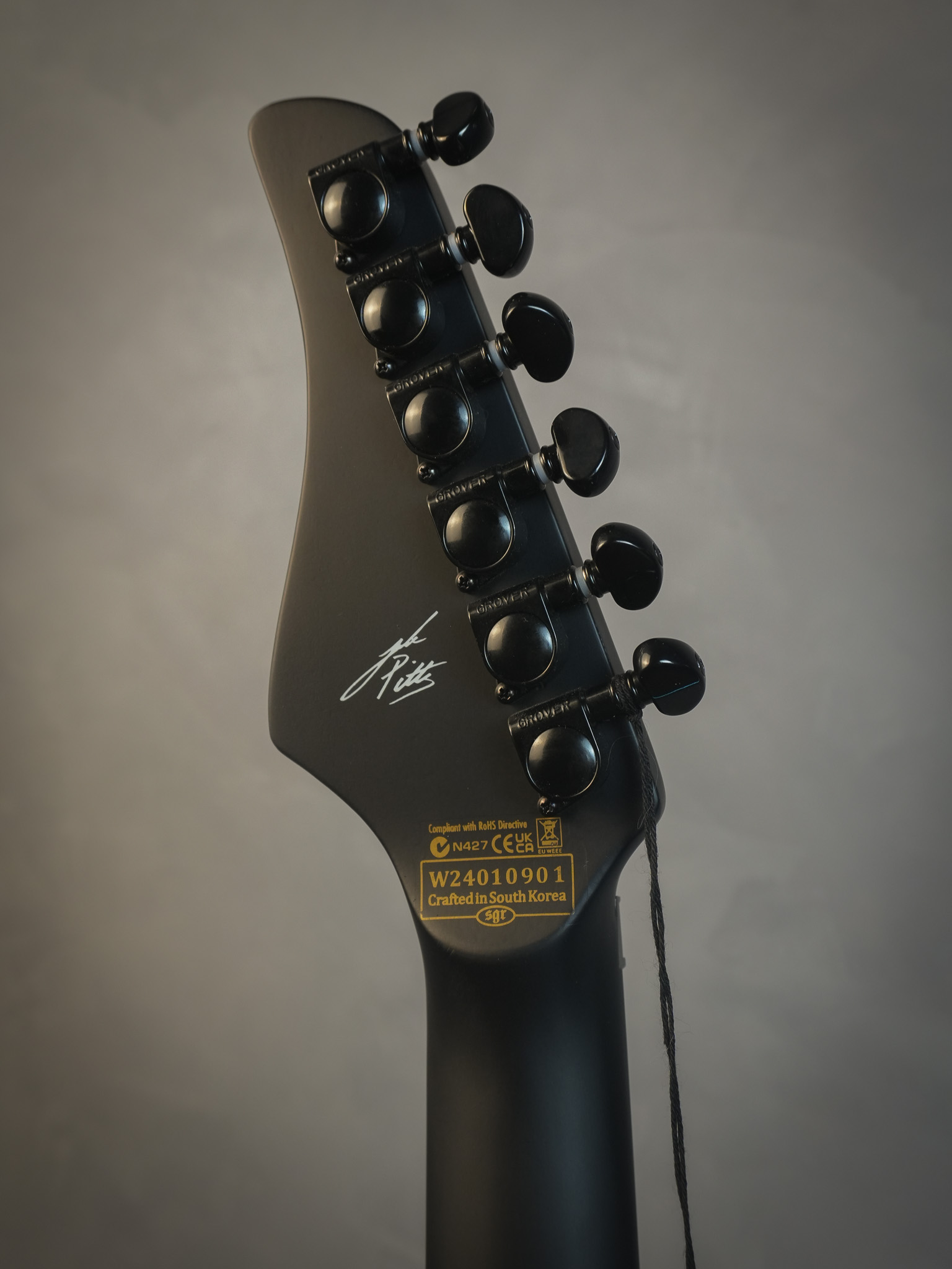 Guitarra Schecter Jake Pitts E-1 Fr S Satin Black #2952 - Crunch Music