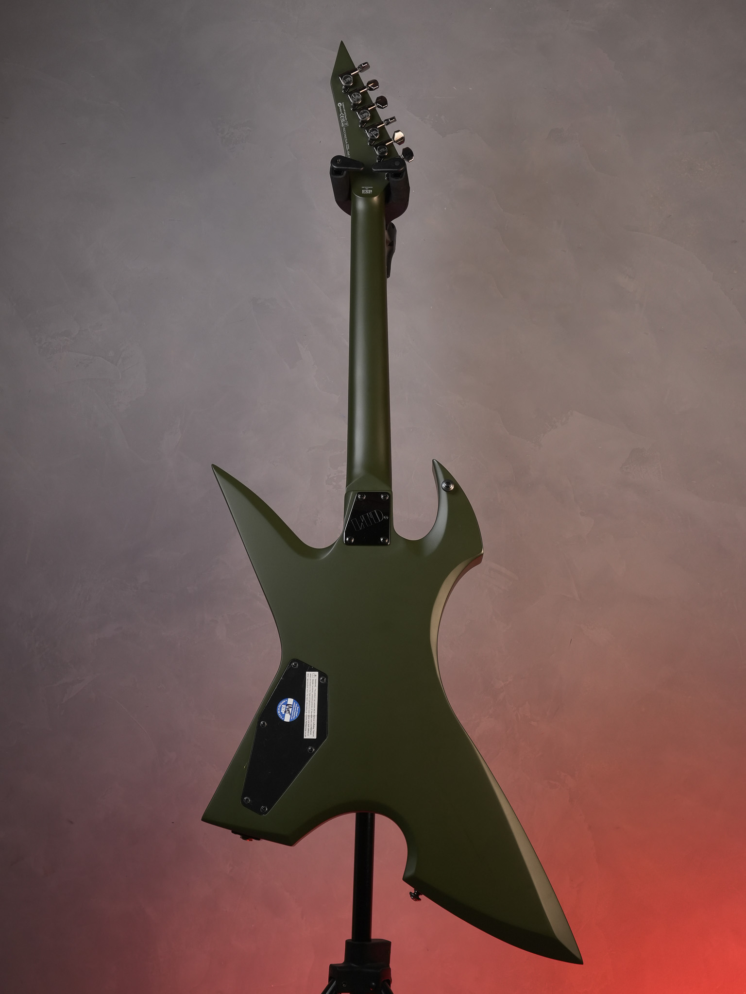 Guitarra Esp Ltd Max Cavalera Ma X200rpr - Military Green Satin ...