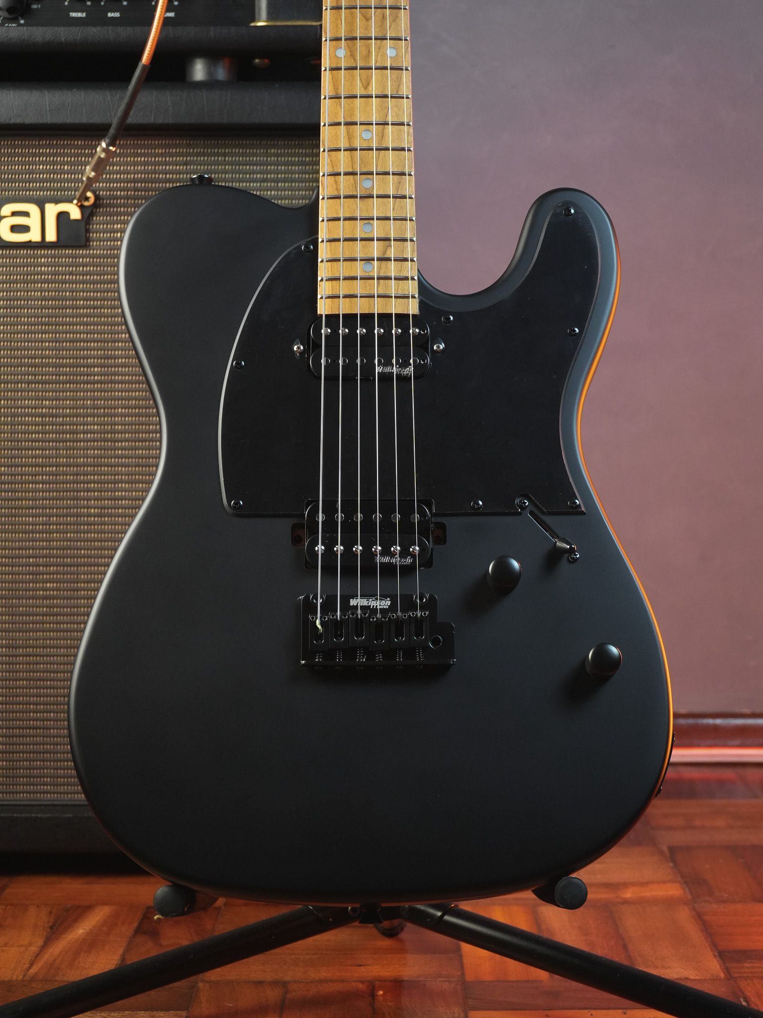 Guitarra Benson Hardy T 906 M Bks/bk Mh Black - Crunch Music