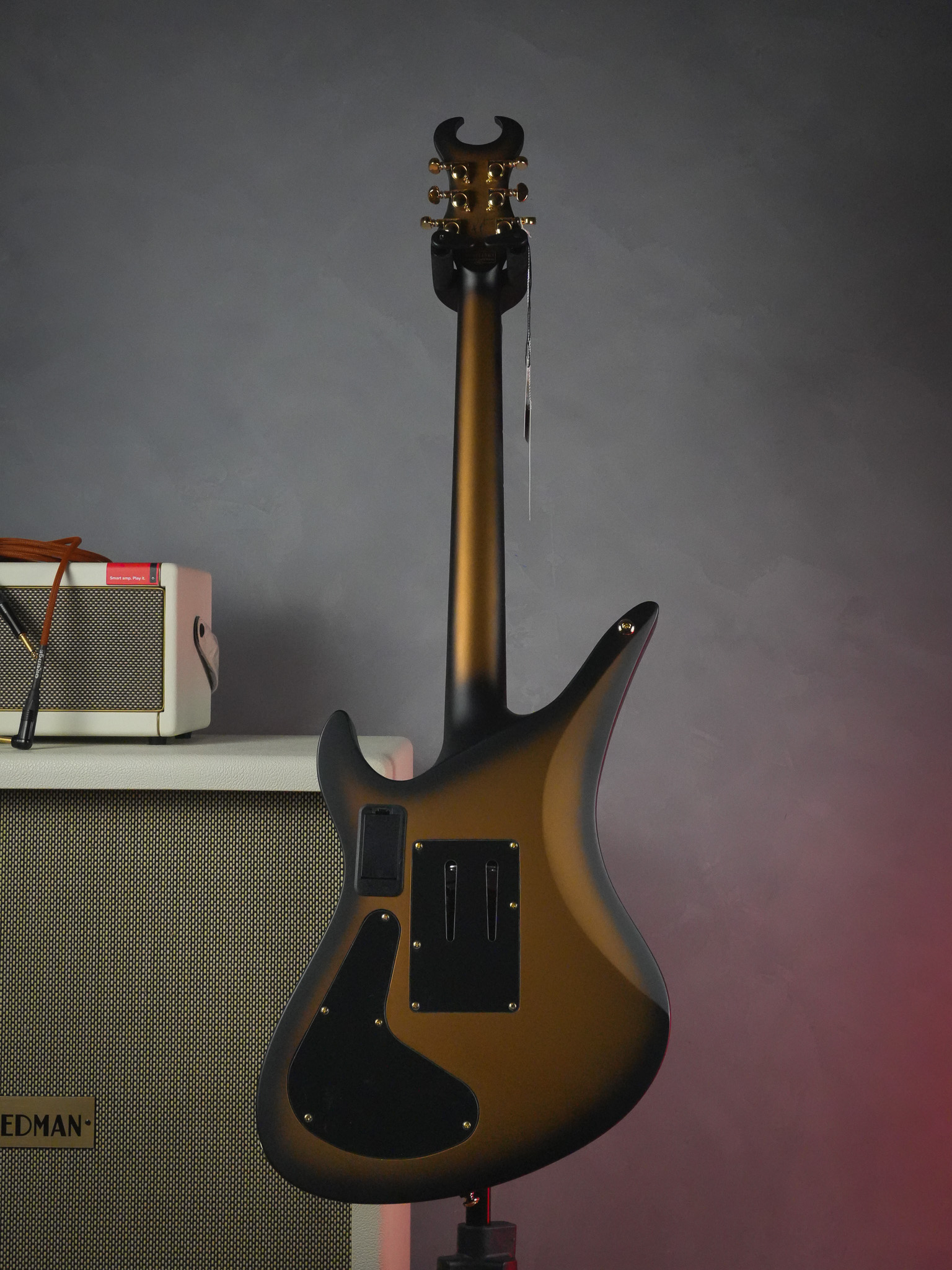 Guitarra Schecter Synyster Custom-s Satin Gold Burst #1743 - Crunch Music