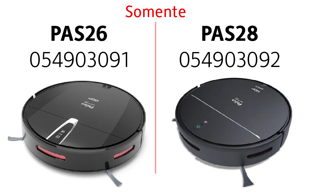Controle | Aspirador Robo PAS26 / PAS28 - 054903091 / 054903092 ...