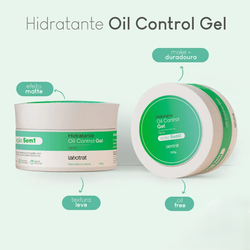 Hidratante Facial Oil Control Acao 5 em 1 100g - Labotrat - Condessa ...