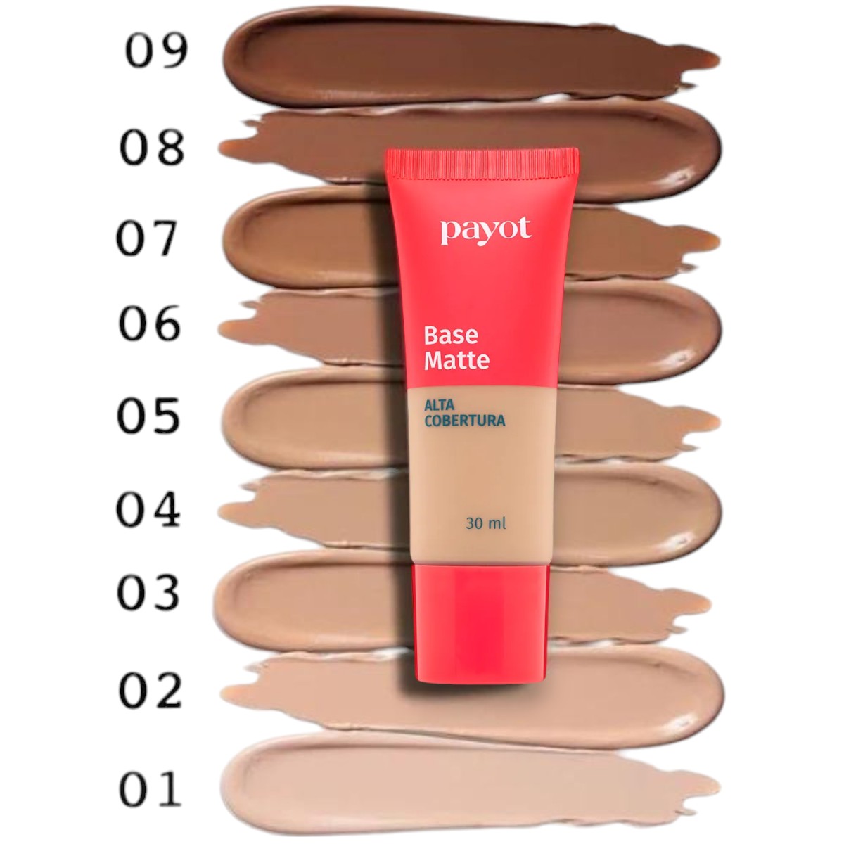 Base Matte Alta Cobertura Cor 4 - Payot - Condessa Cosméticos e Perfumaria
