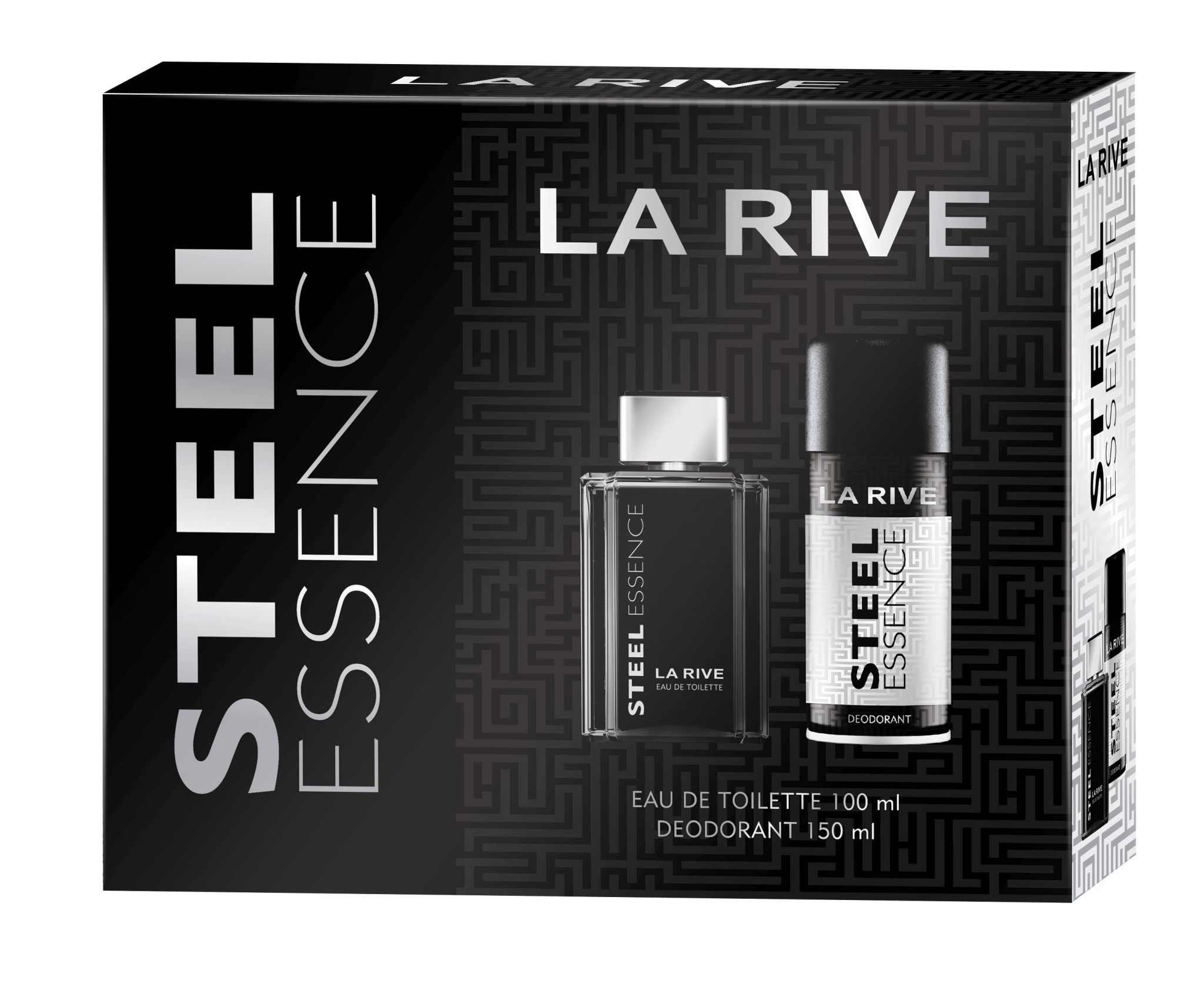 Kit Steel Essence Perfume EDT Masculino + Desodorante - La Rive ...