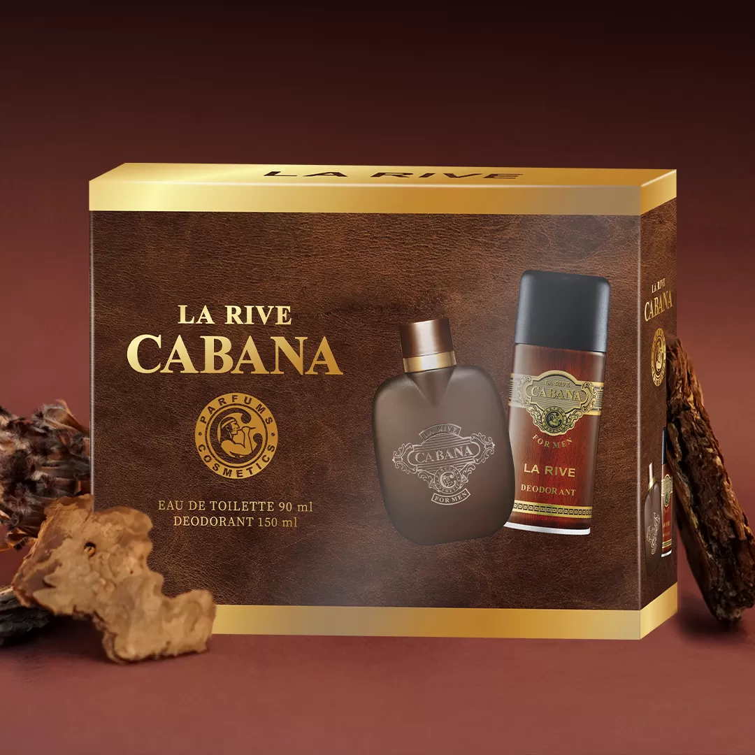 Kit Cabana For Man Perfume EDT 90ml + Desodorante 150ml - La Rive ...