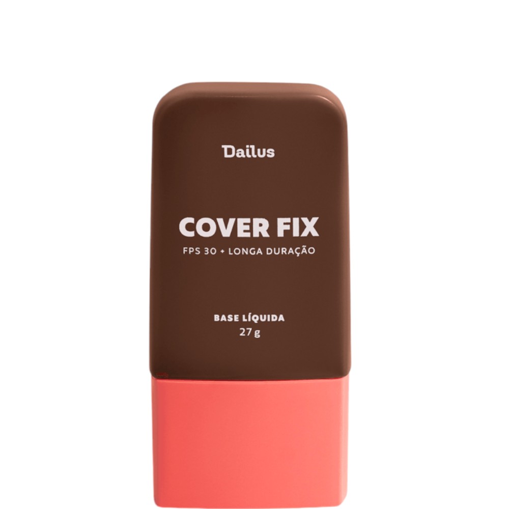 Base Liquida Cover Fix D12 - Dailus - Condessa Cosméticos e Perfumaria