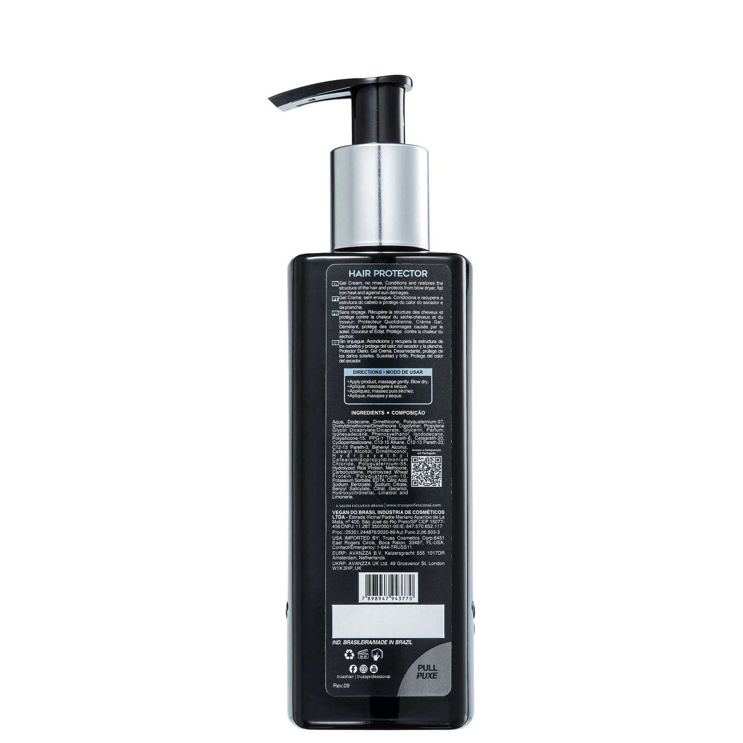Proteja e hidrate seus cabelos com o Leave-In Hair Protector Truss ...