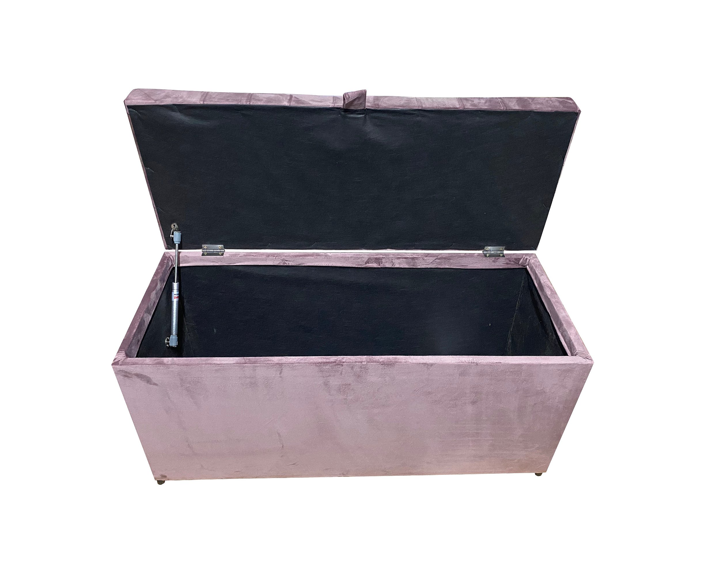 Puff Baú Recamier 1 Metro Decoração e Praticidade para sua Casa ...