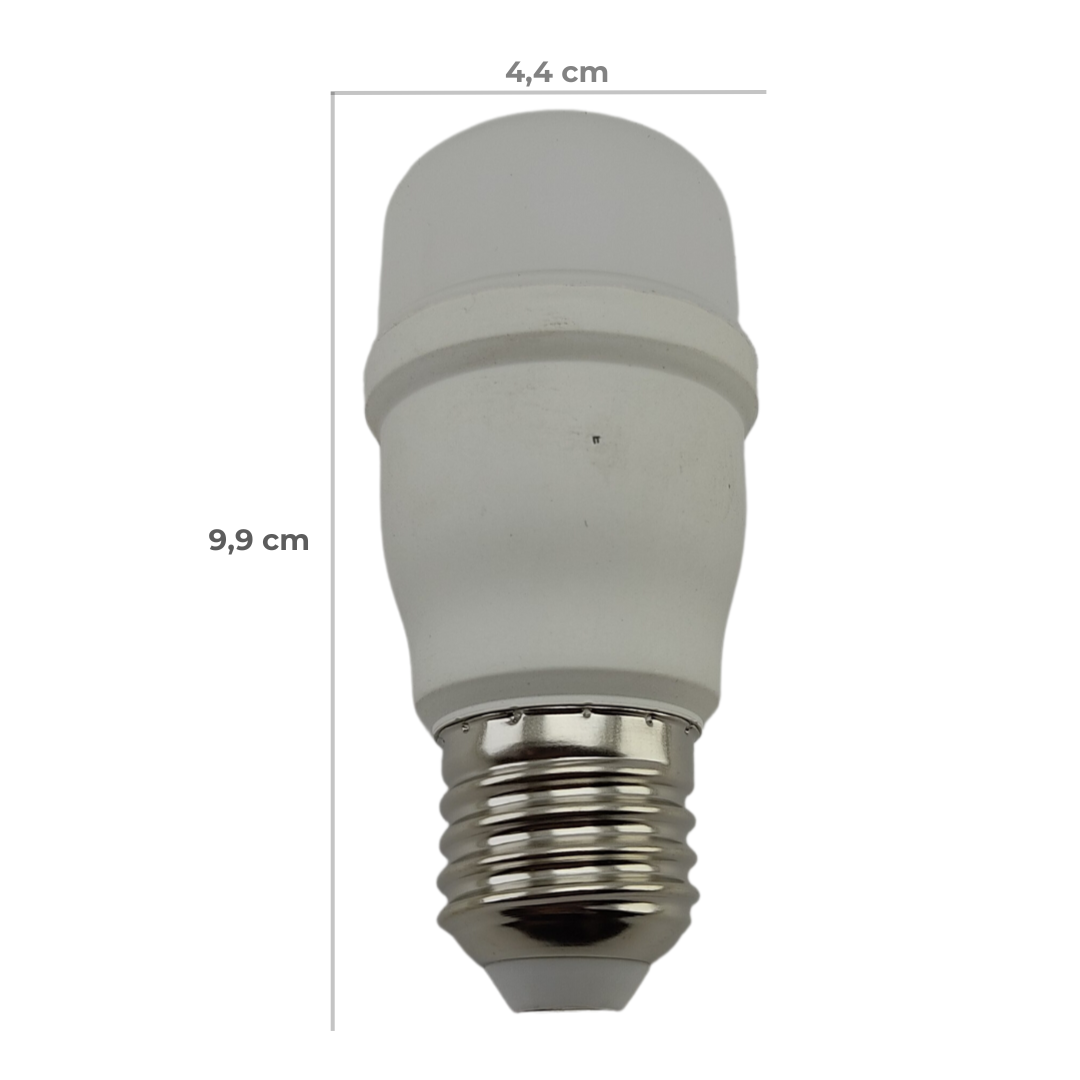 Lâmpada Bulbo Led 9 watts T45 Branco Quente 3000k - LUMI ELÉTRICA E ...