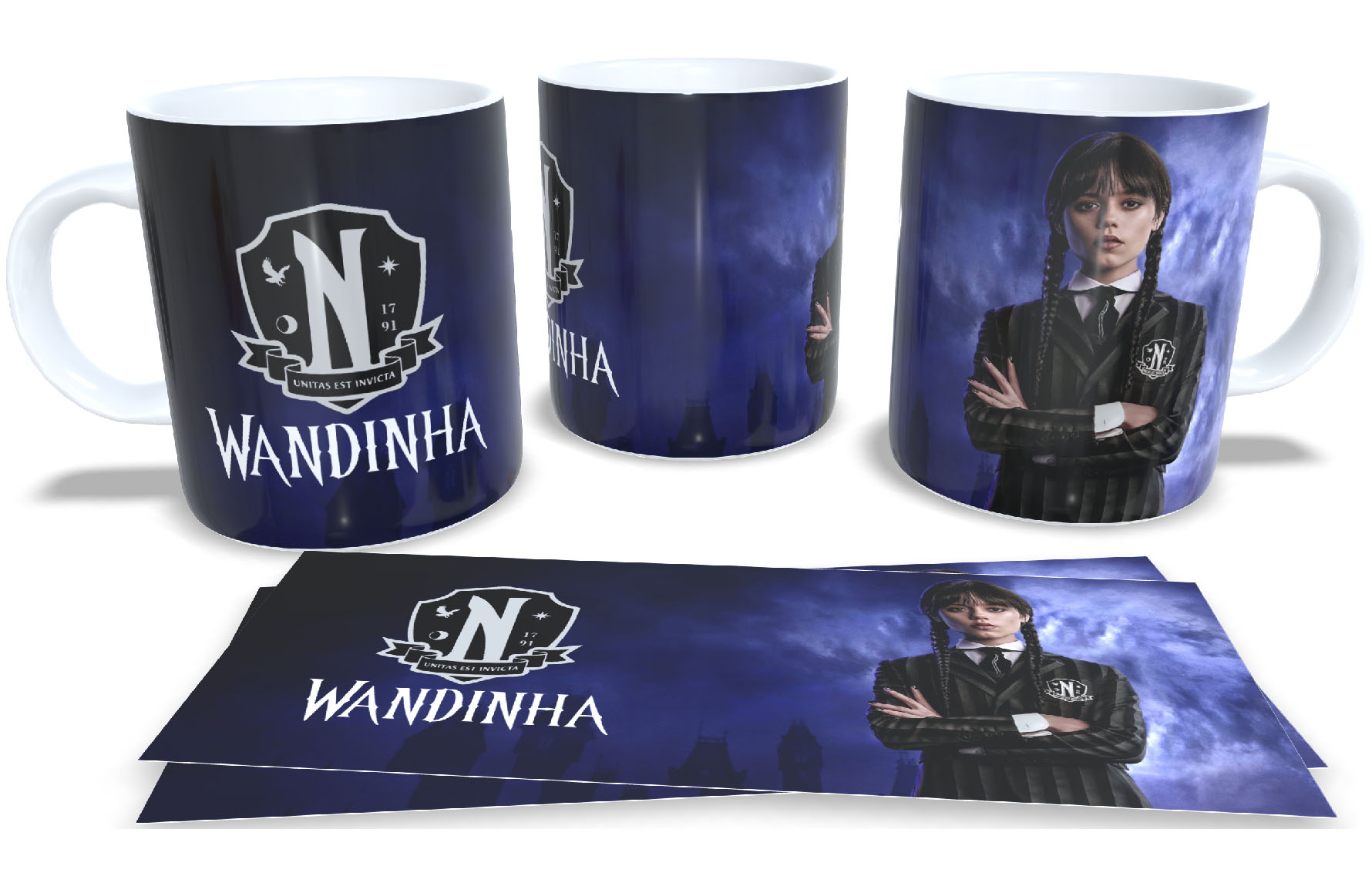 Wandinha - Caneca de Porcelana - Presente #11 - Loja Great Stories ...