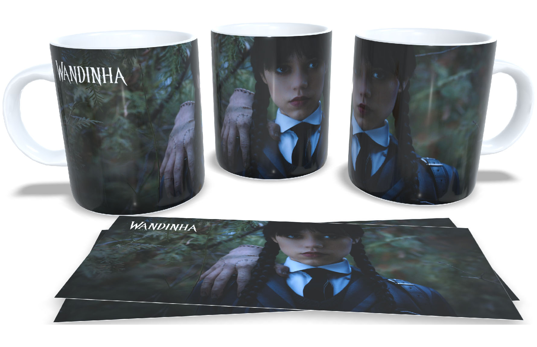 Wandinha - Caneca de Porcelana - Presente #13 - Loja Great Stories ...