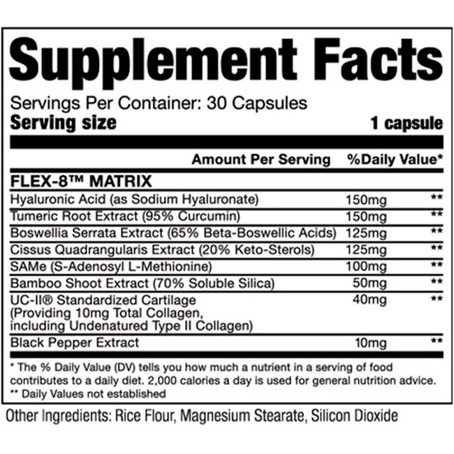 Flex-8 (60 Cápsulas) – Dragon Pharma - Todas Vitaminas: Suplementos ...