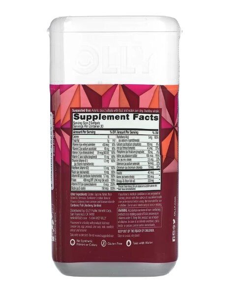 Multivitamínico Diário + Ômega-3 para Mulheres, Ultraforte, 60 Cápsula ...