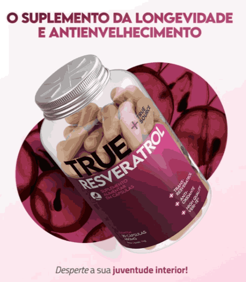True Resveratrol, 450mg, 30 Cápsulas, True Source - Todas Vitaminas ...