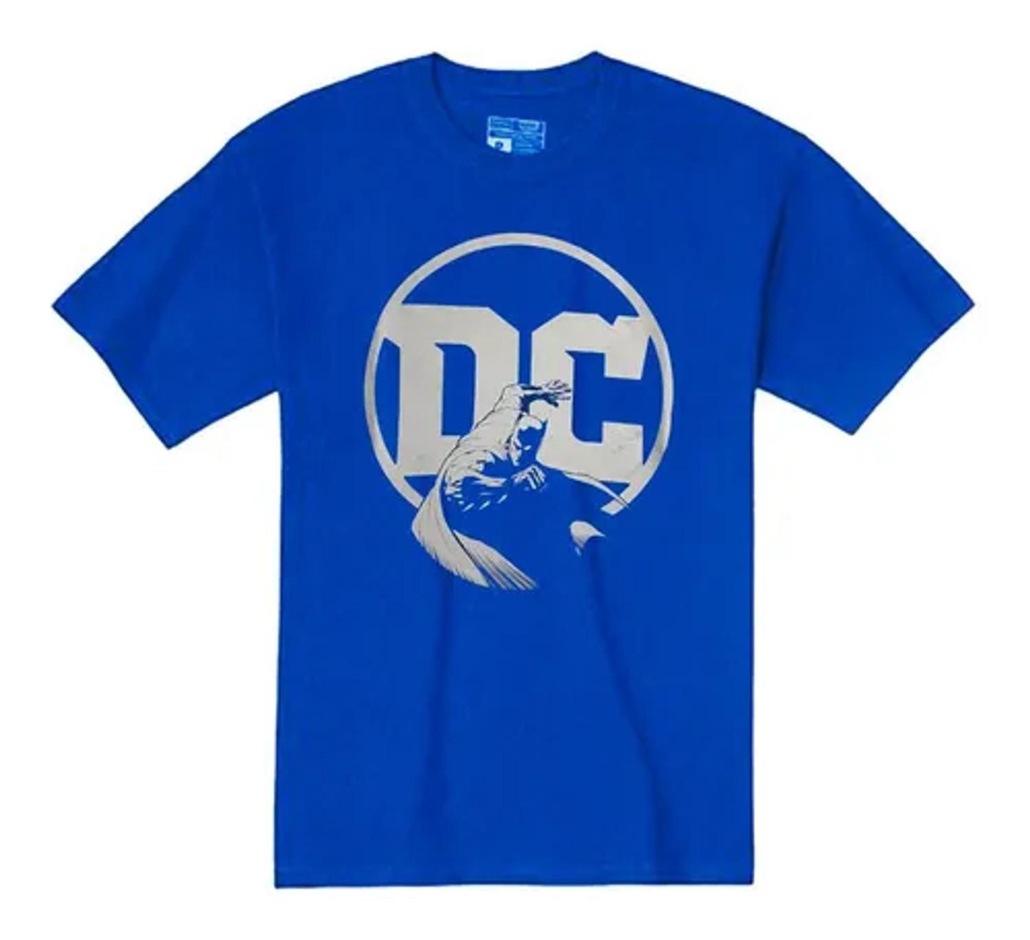 Camiseta DC Azul M - www.espiaogames.com.br