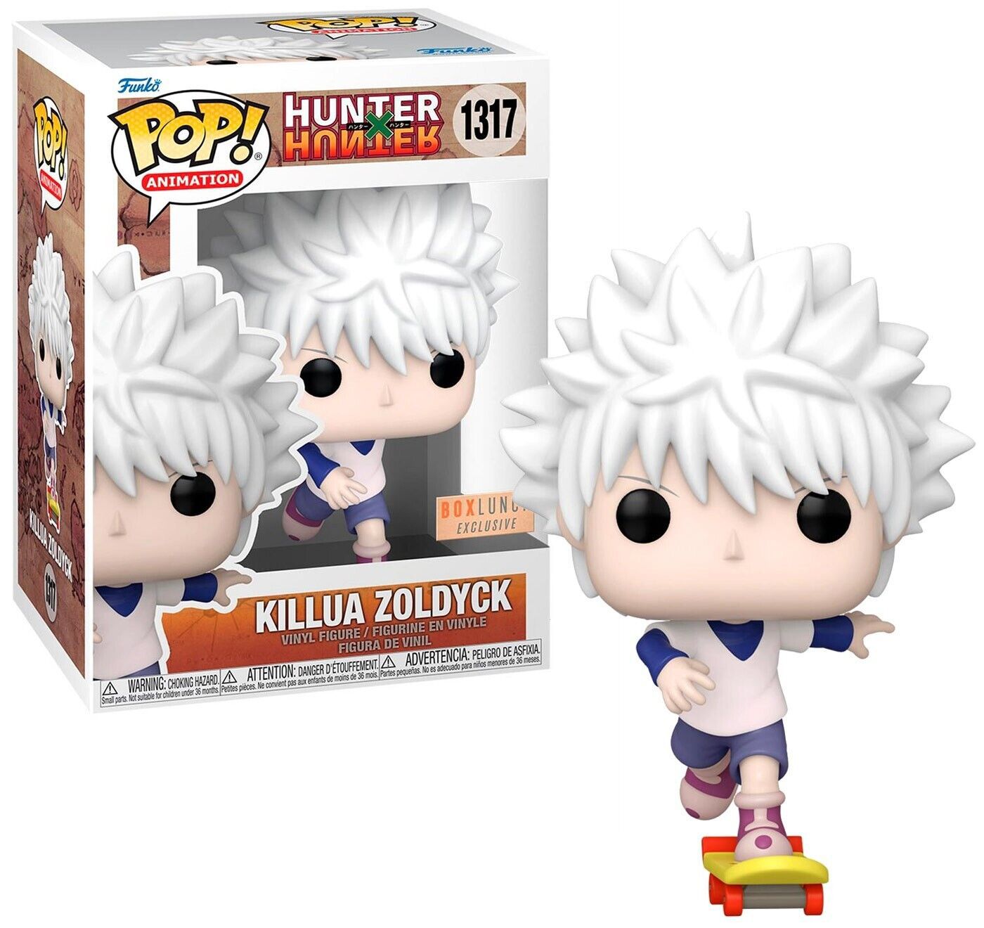 Funko Pop Hunter x Hunter Killua Zoldyck 1317 - www.espiaogames.com.br