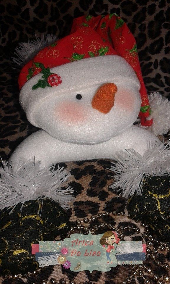 Boneco de Neve - Artes da Lisa