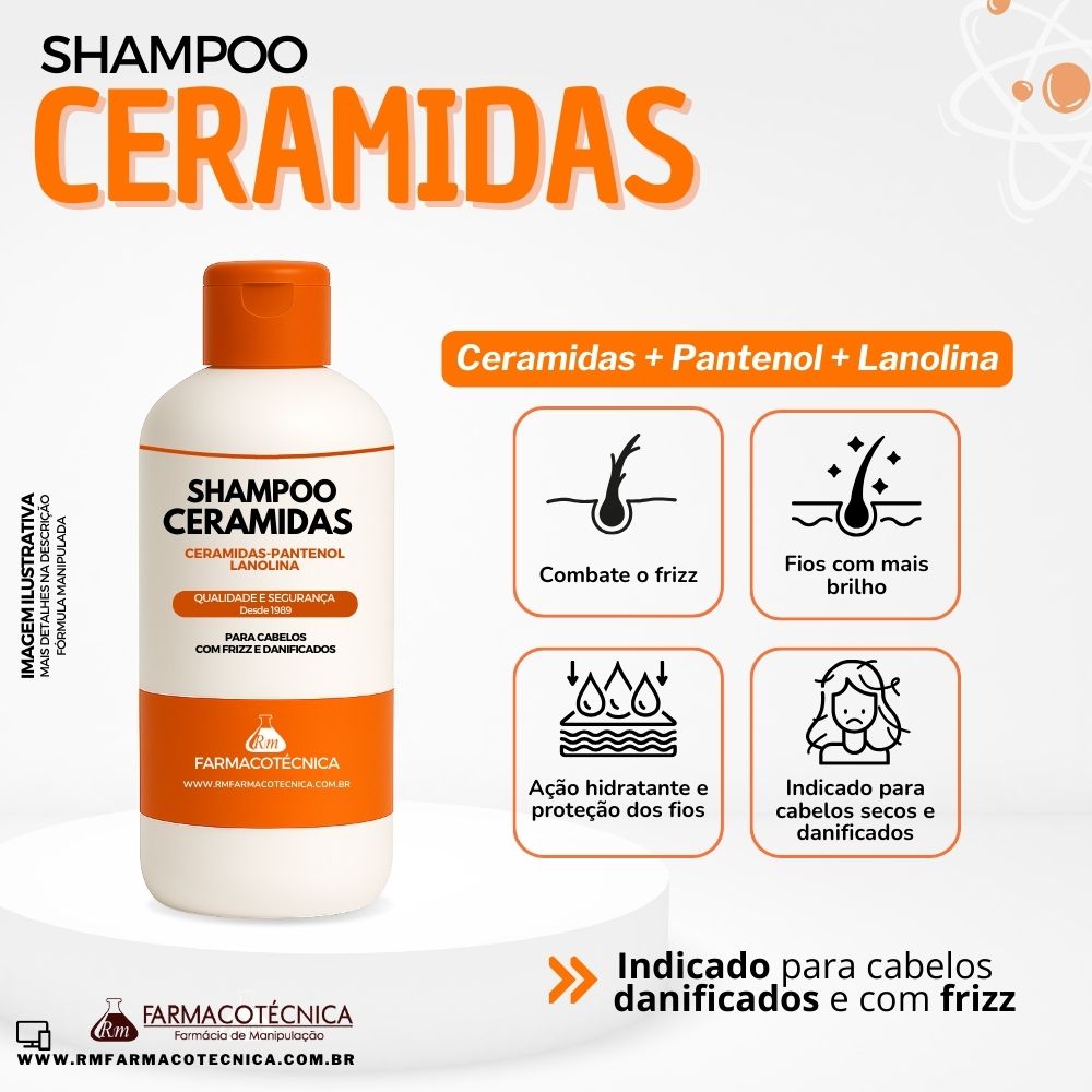 Shampoo Ceramidas - RM Farmacotécnica® - Farmacotécnica - Farmácia de ...