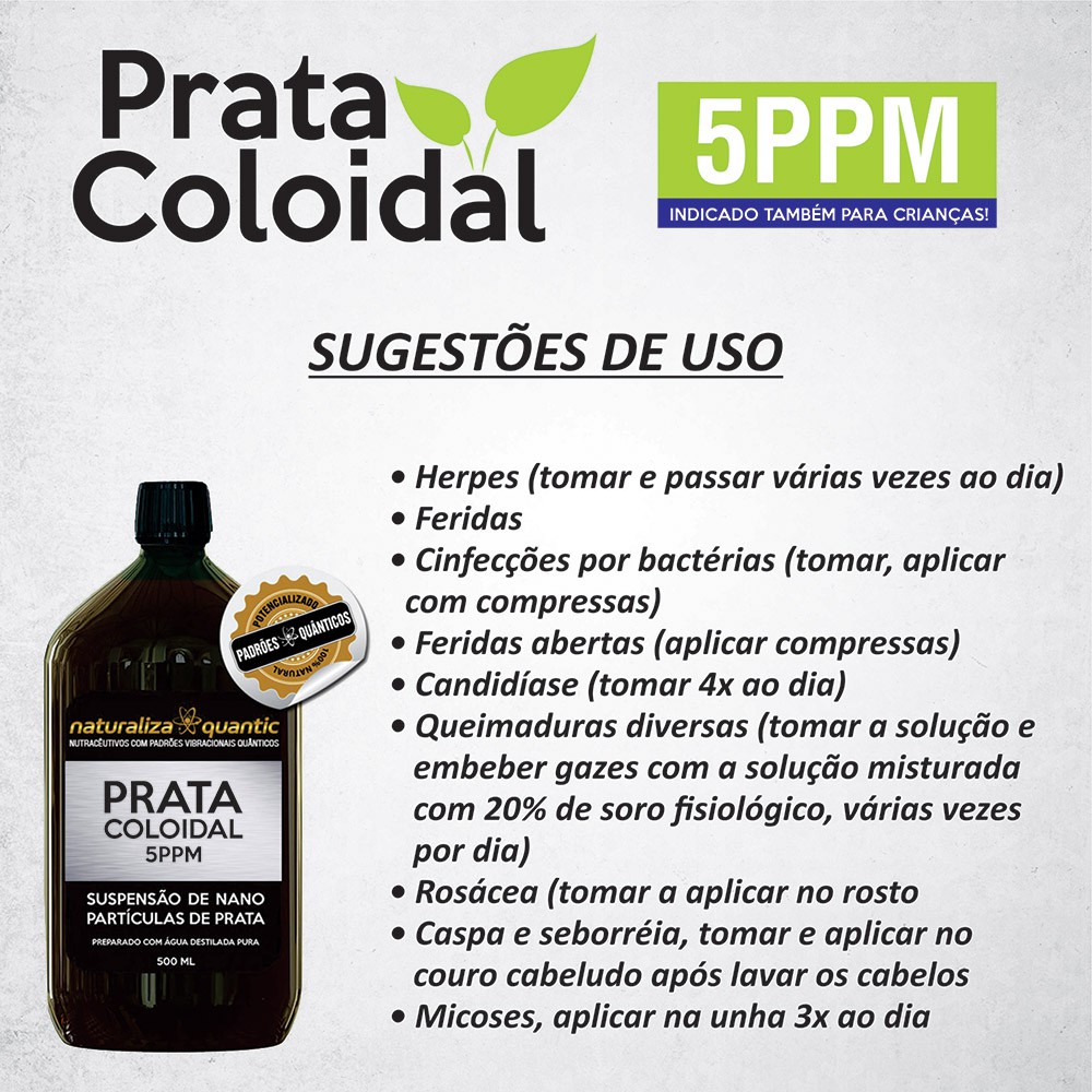 Prata Coloidal Frequenciada - Nutriwave Suplementos Nutricionais com ...