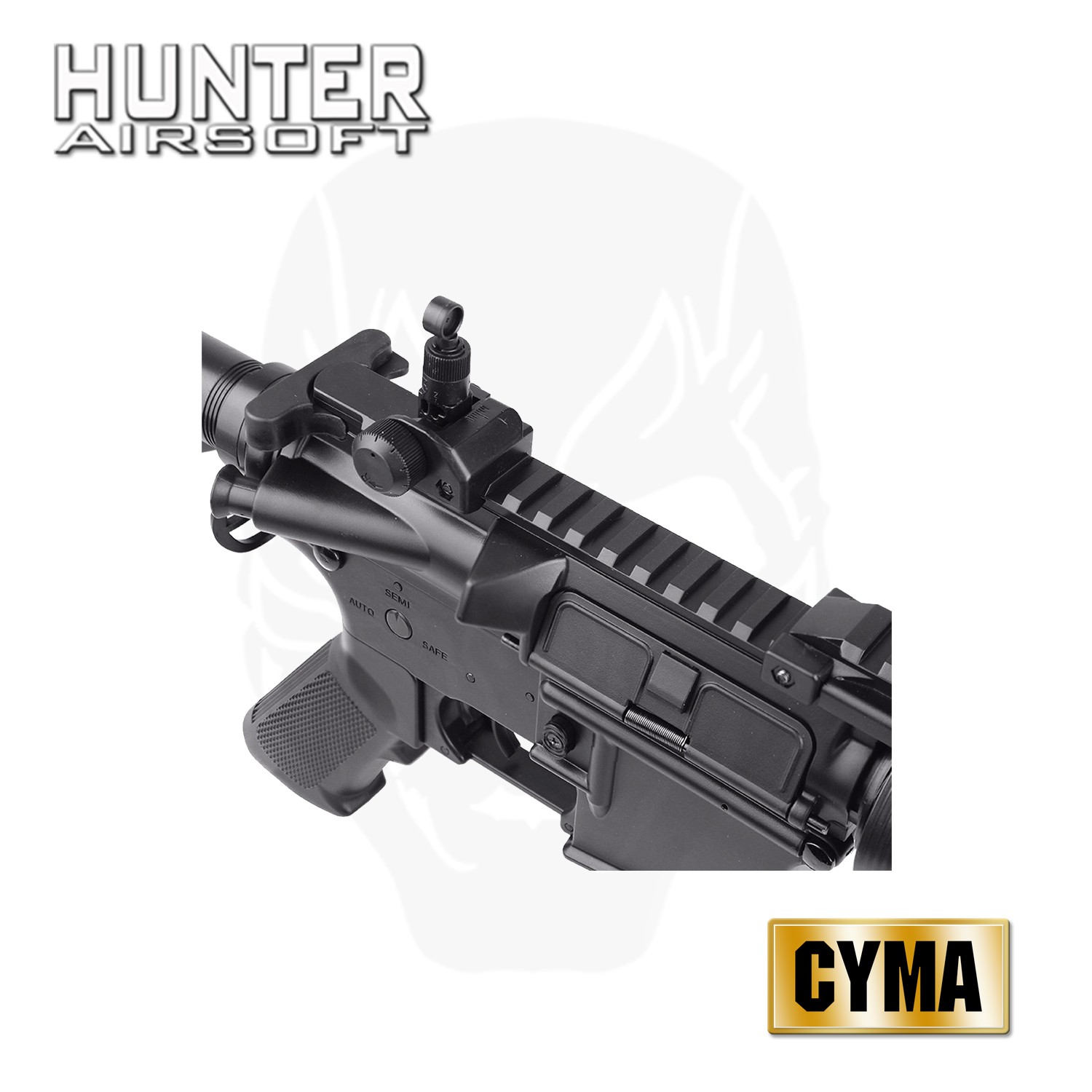 Rifle Airsoft AEG M4 CQB RAS II CM505 - Cyma - Hunter Airsoft