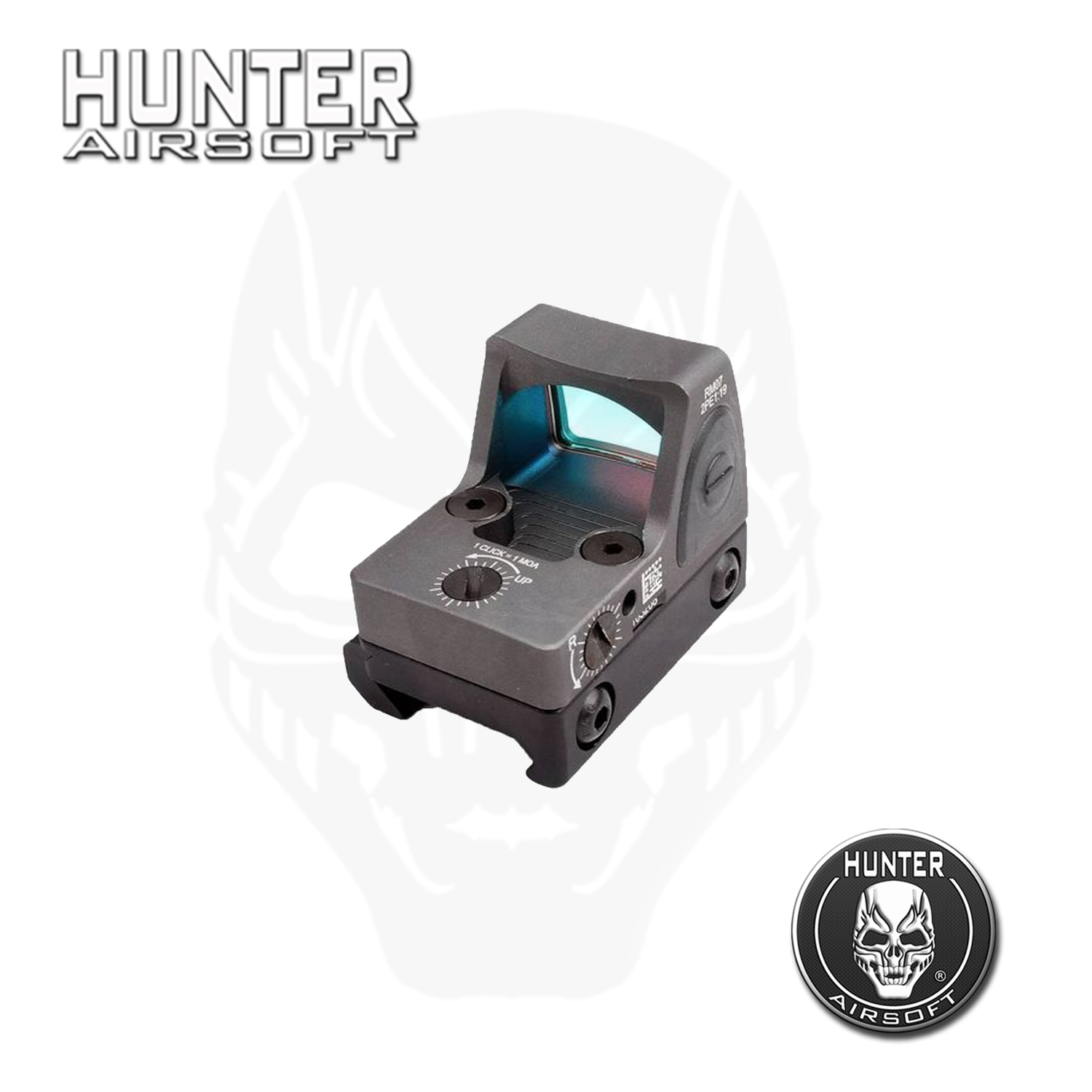 Red Dot mod Mini RMR c/ mount Glock preto réplica - Hunter Airsoft ...