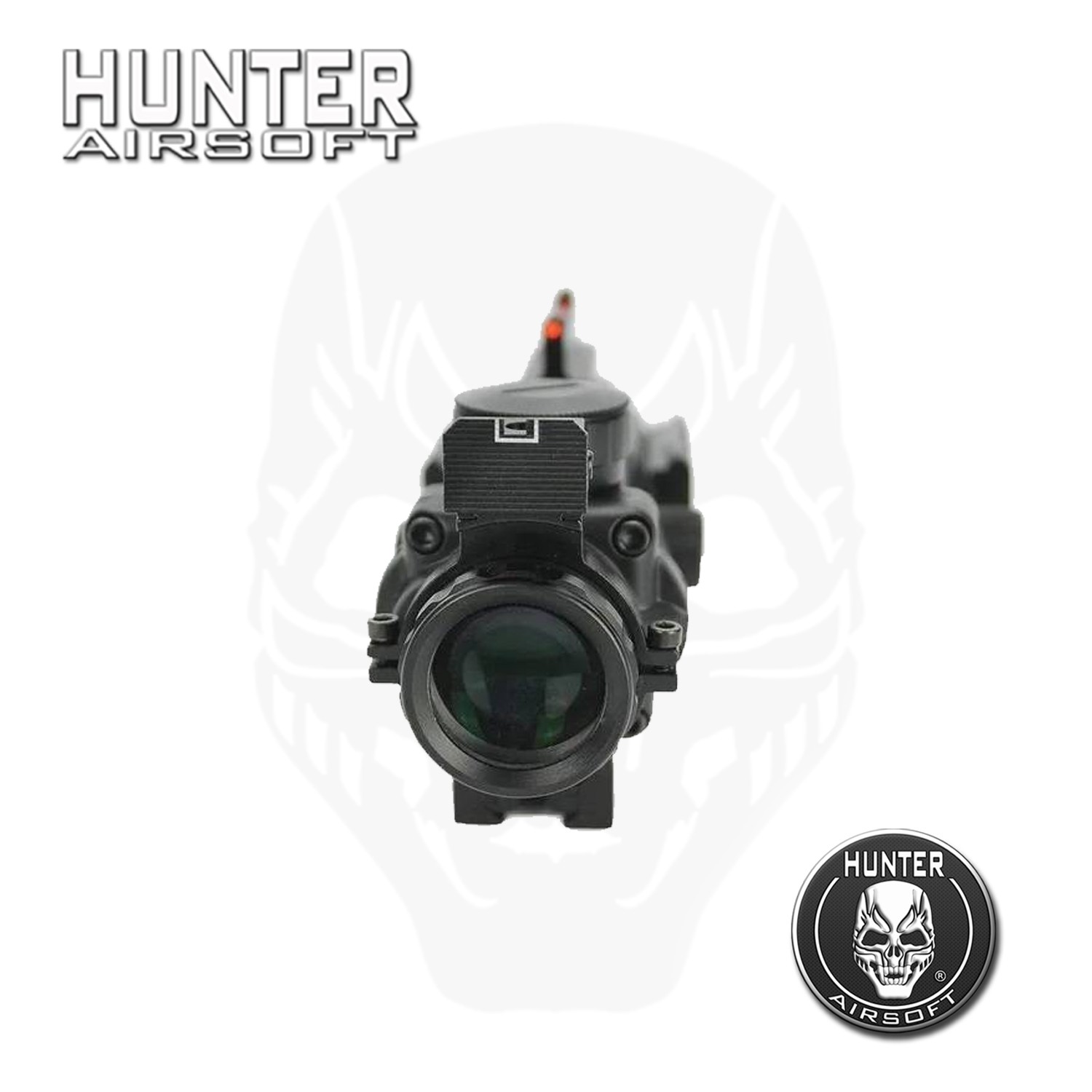 Red Dot mod ACOG 4x32 trilho 20/22mm réplica - Titan - Hunter Airsoft
