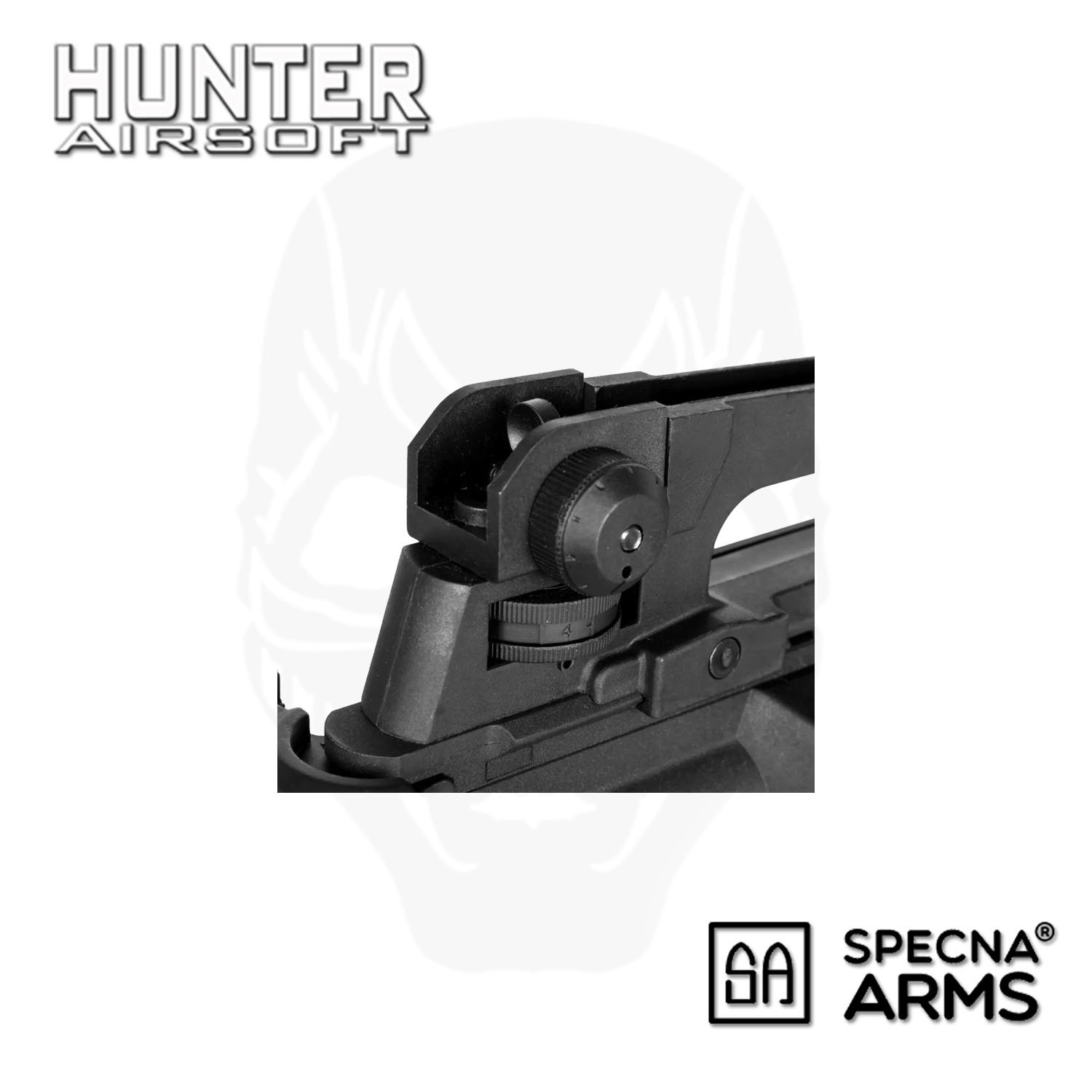 Rifle Airsoft AEG M4 Carbine SA-C02 Core Black - Specna Arms - Hunter ...