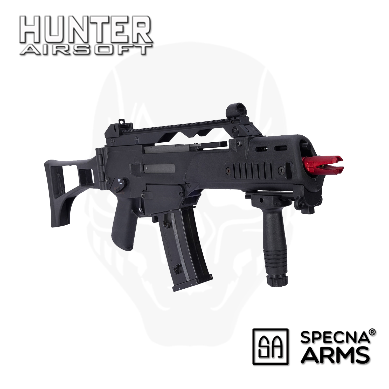 Rifle Airsoft AEG G36 RIS Short SA-G12 Blowback EDGE E-series Black ...