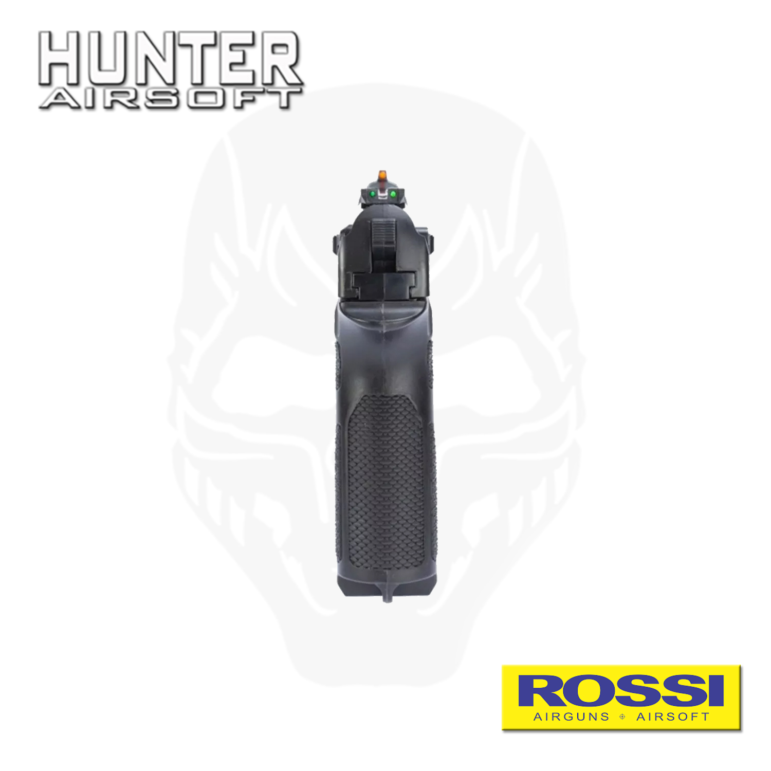 Pistola pressão Airgun CO² C12 4,5mm - Rossi - Hunter Airsoft
