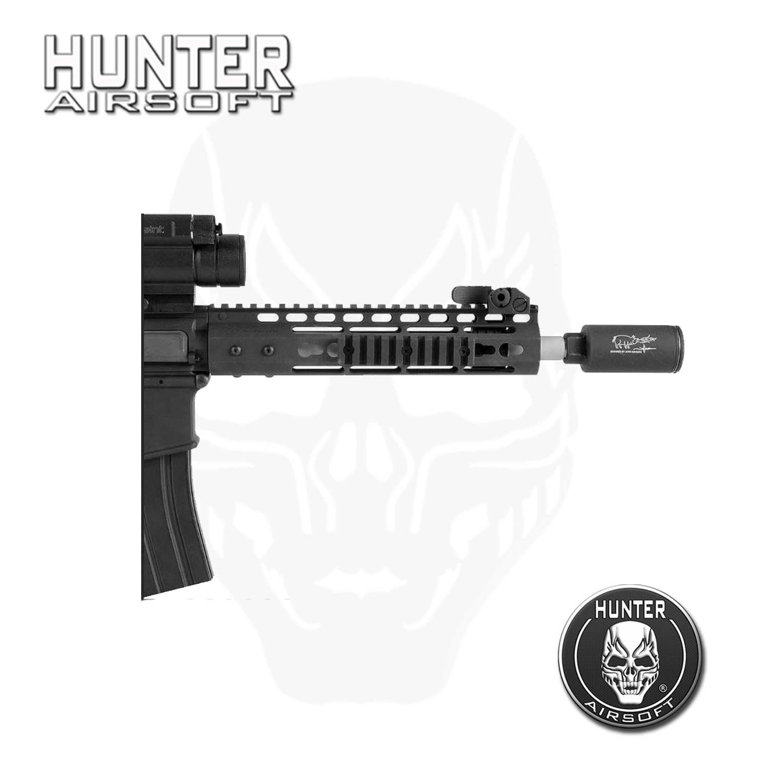 Amplificador de som Airsoft Spitfire KX5 - Noveske - Hunter Airsoft