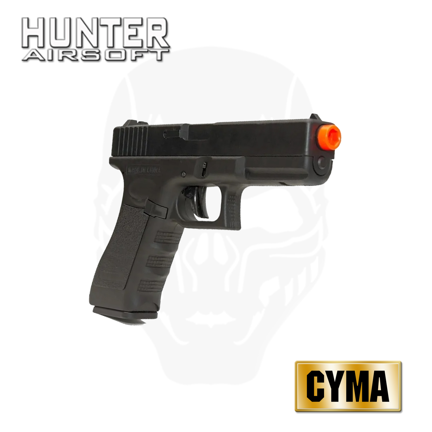 Pistola Airsoft AEP Glock 18C CM030 6mm - Cyma - Hunter Airsoft