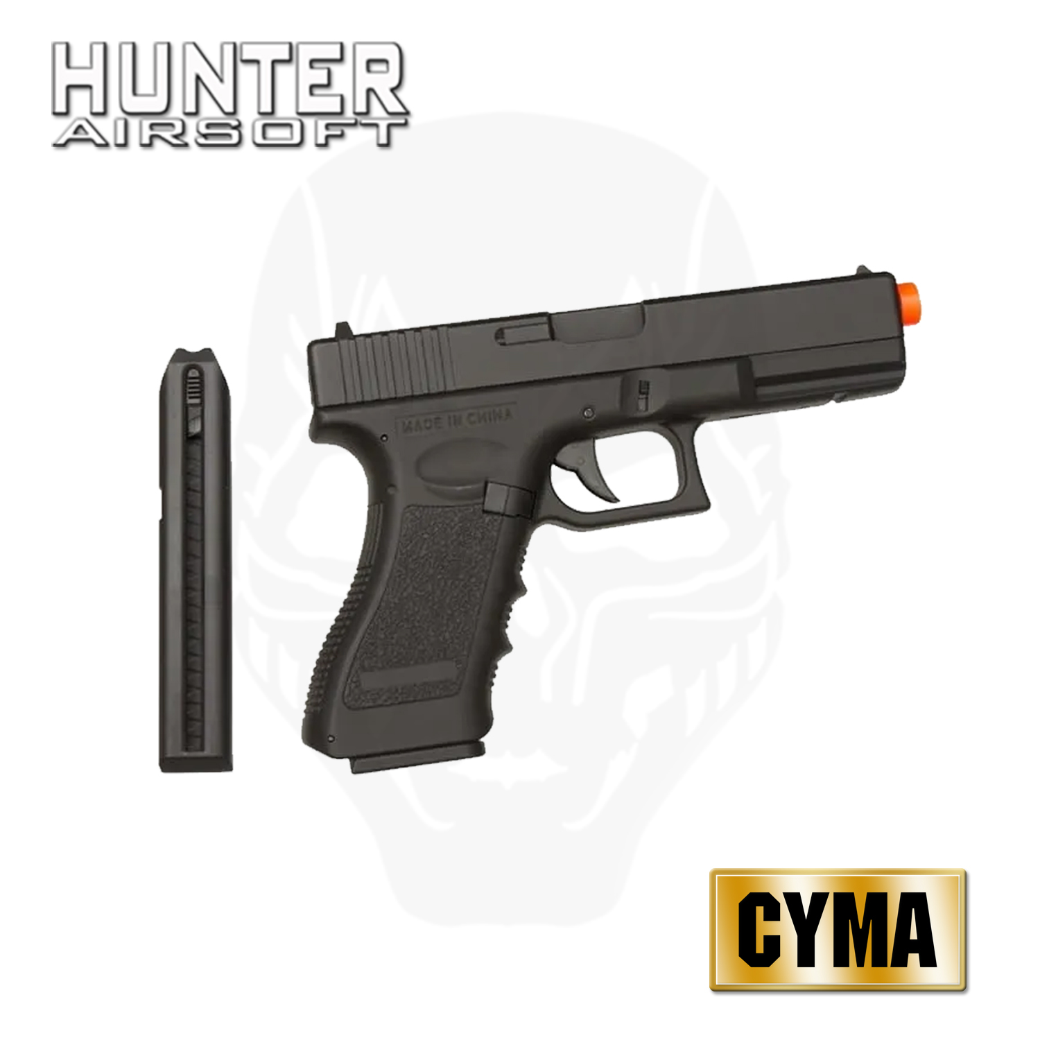 Pistola Airsoft AEP Glock 18C CM030 6mm - Cyma - Hunter Airsoft