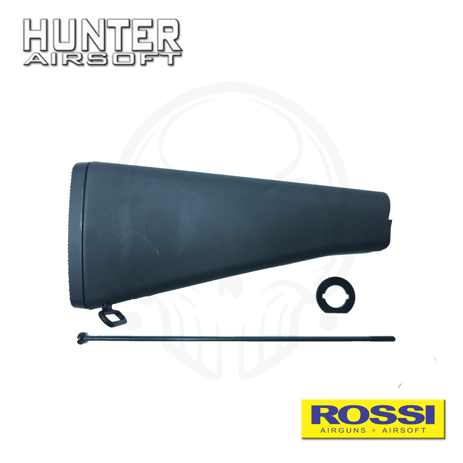 Coronha airsoft DMR fixa AEG Neptune / Sentinel - Rossi - Hunter Airsoft