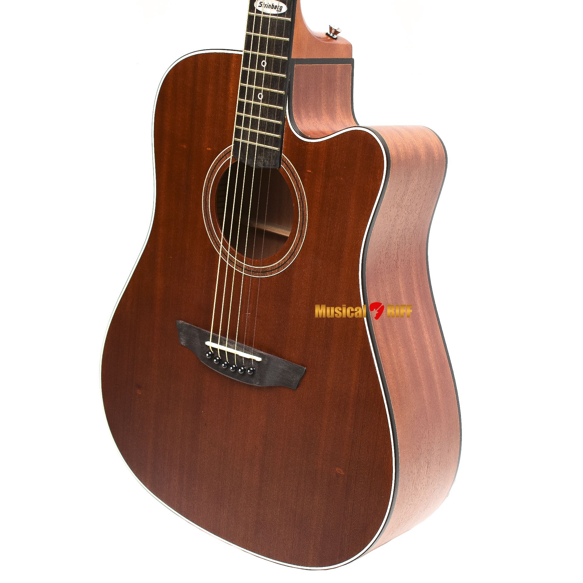 VIOLAO ELETRICO STRINBERG SD200C MGS FOLK FOSCO - Musical RIFF - Loja ...