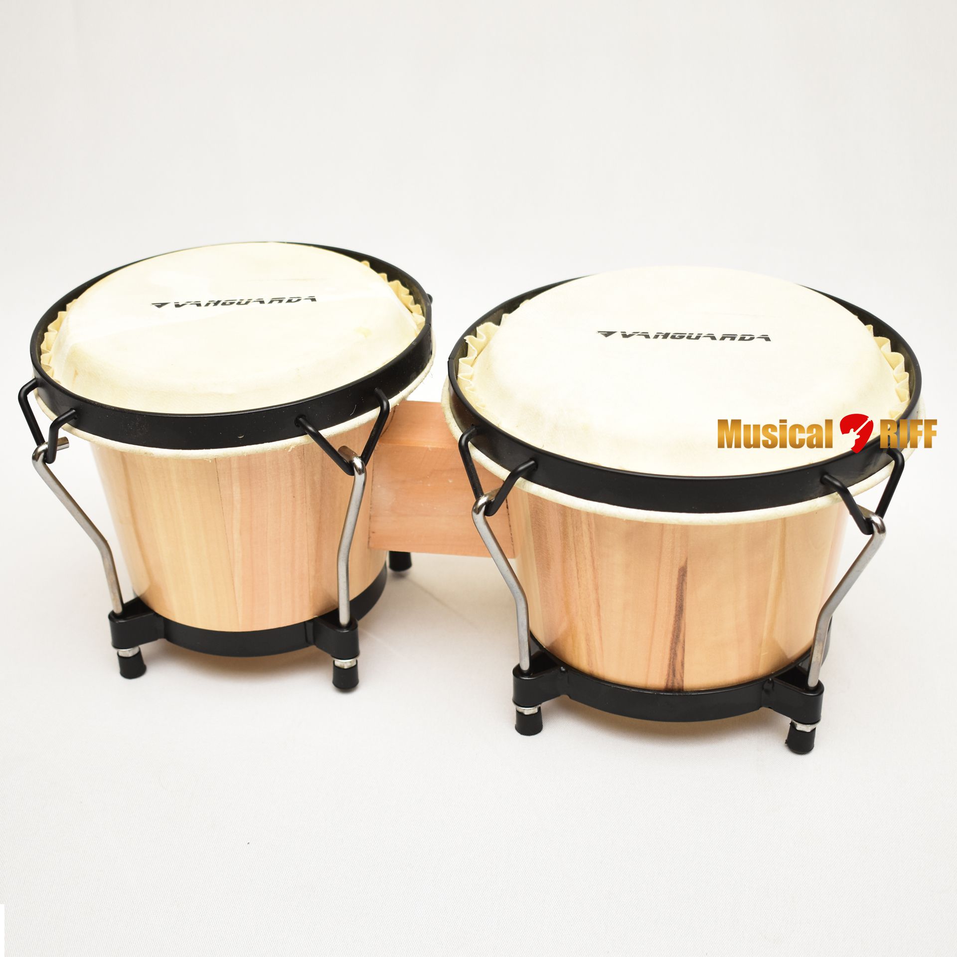 BONGÔ 6' E 7' PRIVILEGE VANGUARDA NATURAL FERRAGEM PRETA - Musical RIFF ...