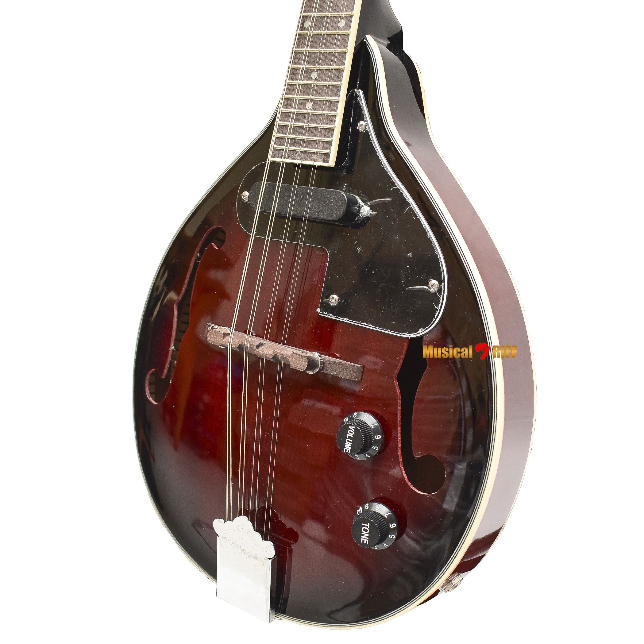MANDOLIN ELETRICO BLUEGRASS STAGG M50E REDBURST - Musical RIFF - Loja ...
