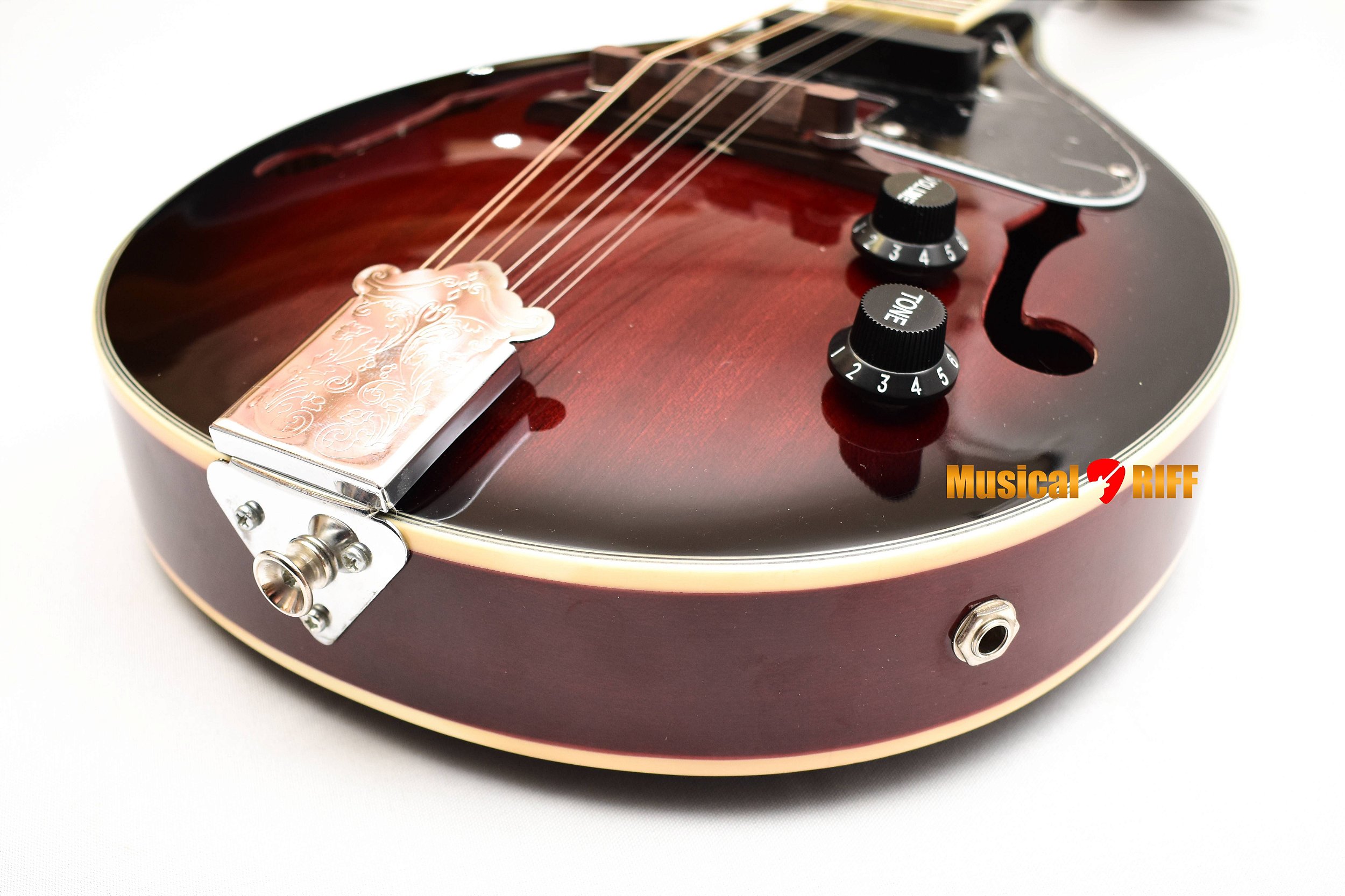 MANDOLIN ELETRICO BLUEGRASS STAGG M50E REDBURST - Musical RIFF - Loja ...