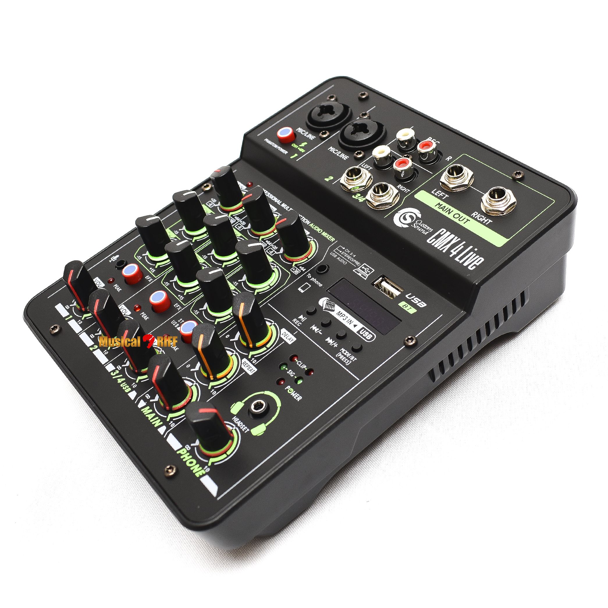 MESA 4 CANAIS USB BLUETOOTH CUSTOM SOUND BROADCAST CMX 4LIVE - Musical ...